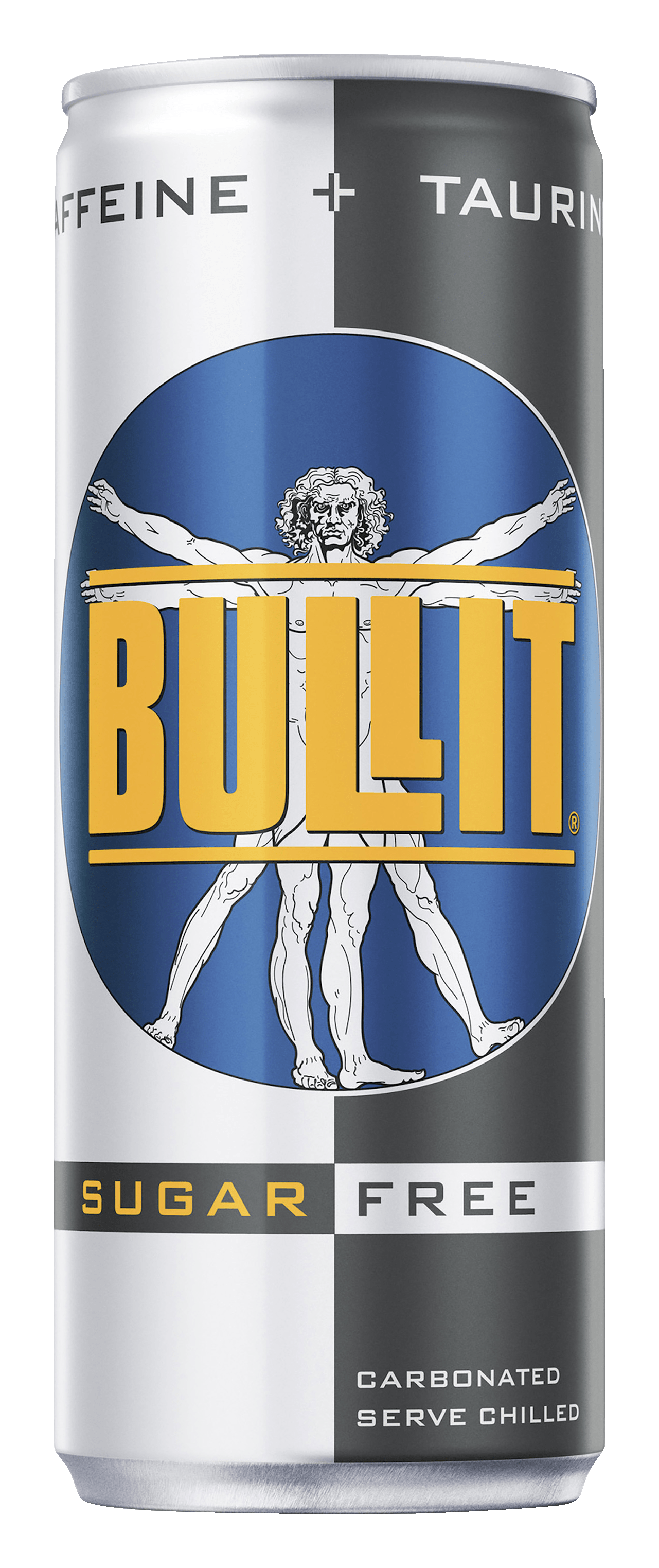 Bullit Energy drink sugar free Per Blik 250 ml