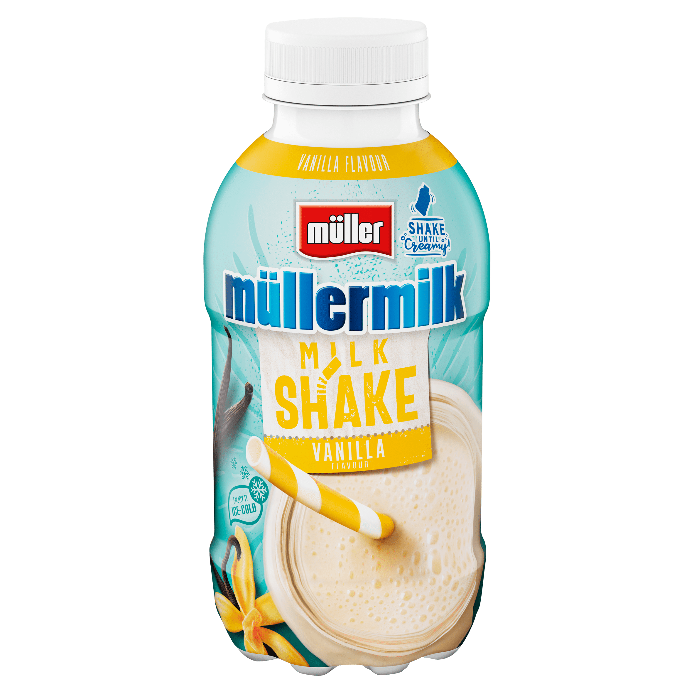 Muller Milk shake vanille Per Beker 381 ml