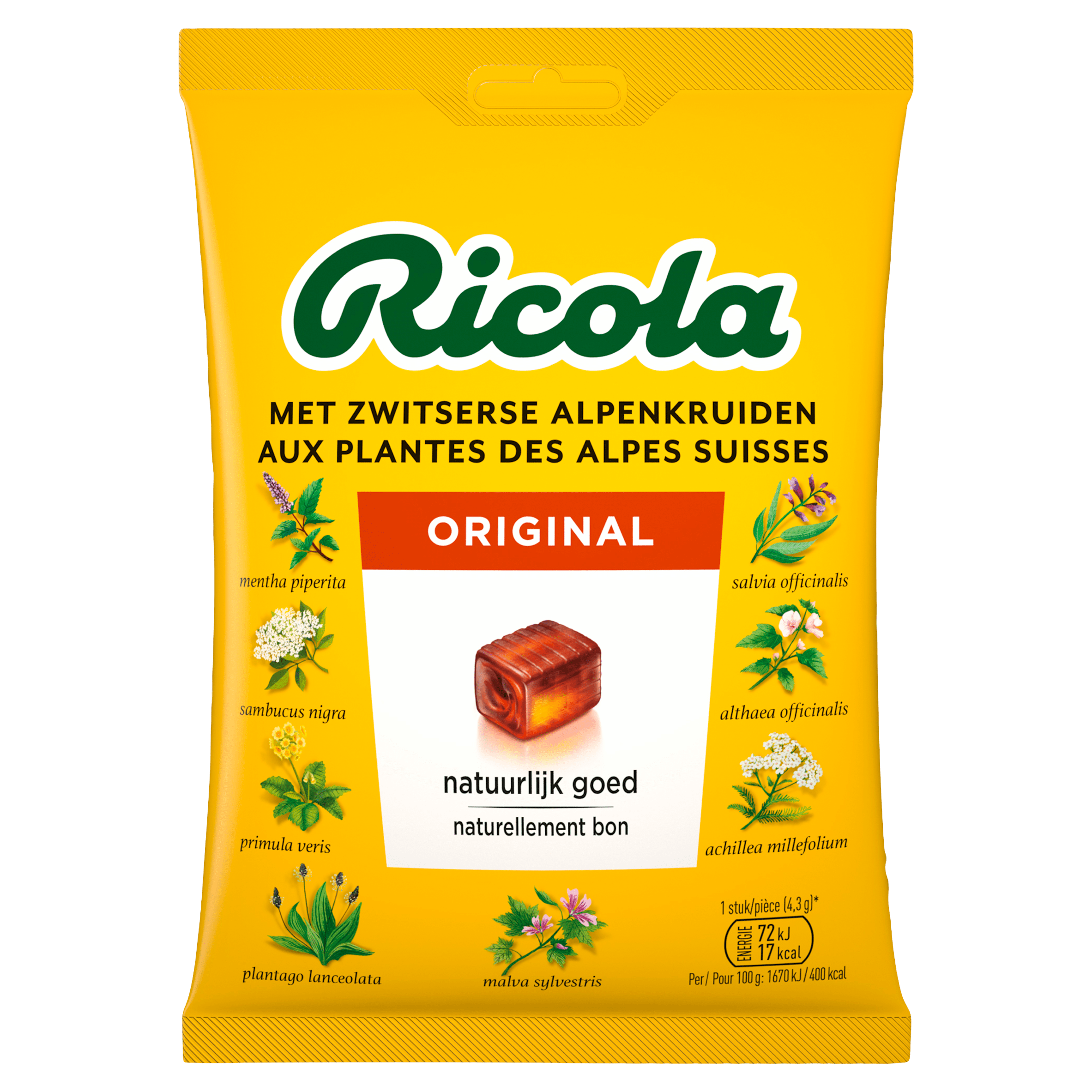 Ricola Original Herb Per Zak 75 g