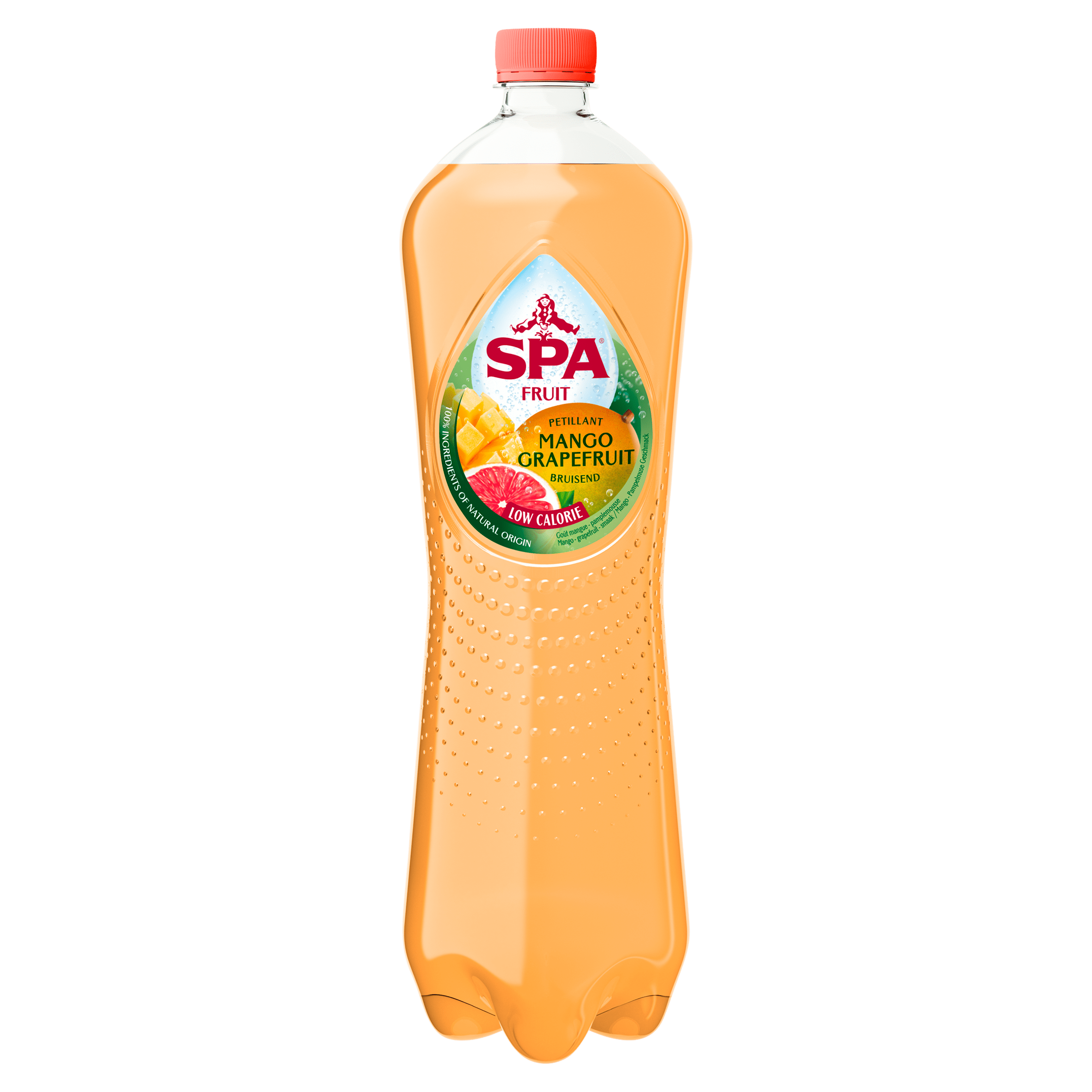 Spa Fruit sparkling mango grapefruit Per Fles 1250 ml