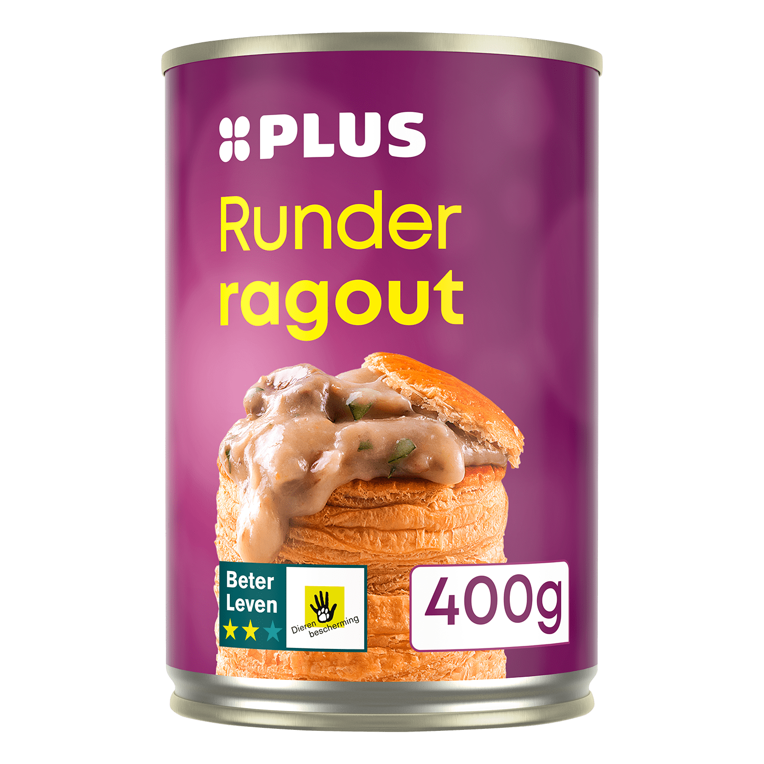 PLUS Ragout rundvlees Per Blik 400 g
