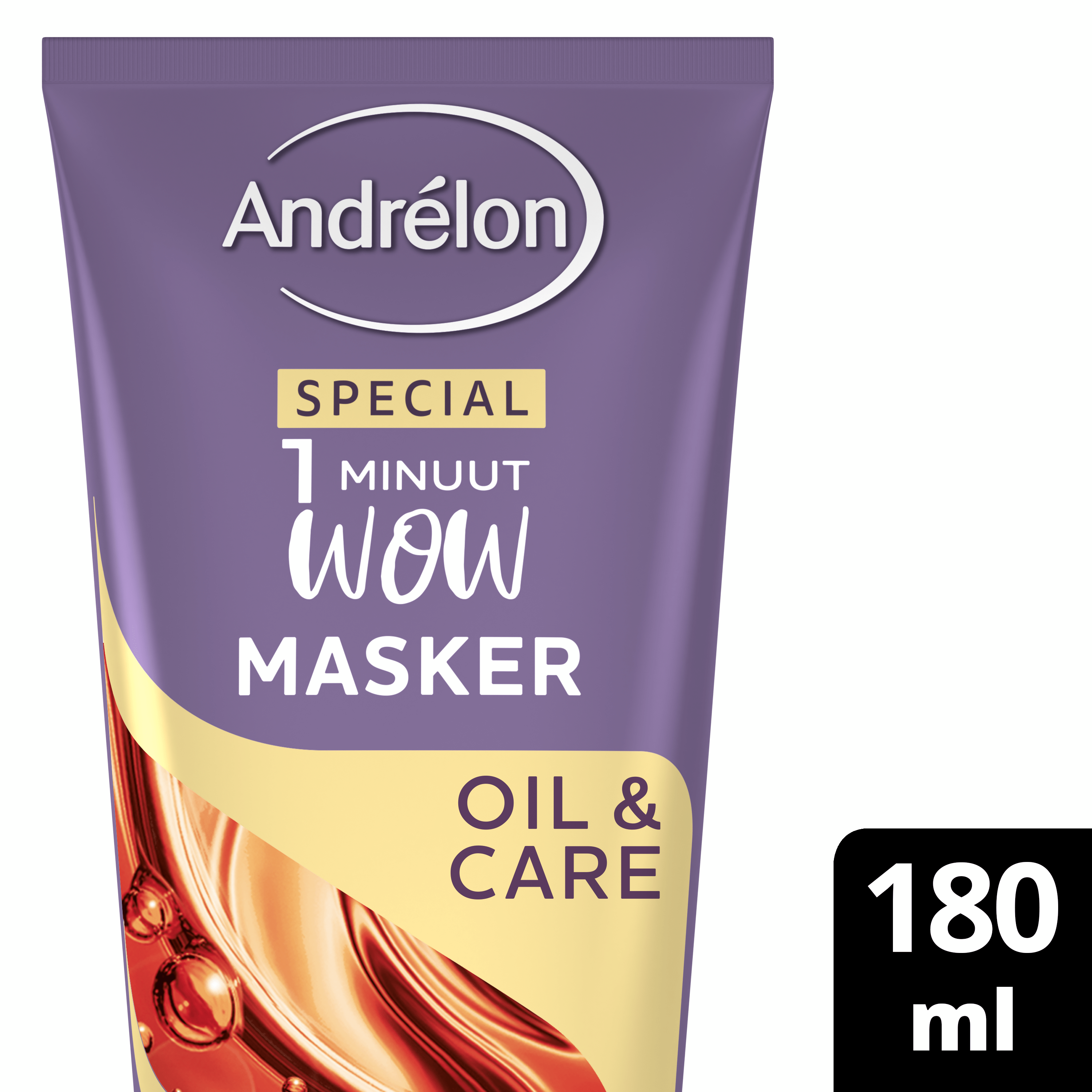 Andrélon Haarmasker 1 minuut oil en care Per Tube 180 ml