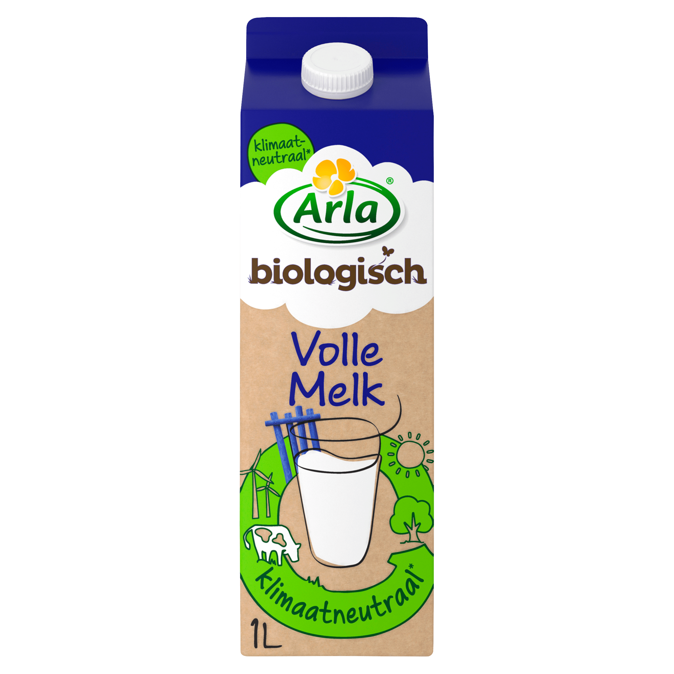 Arla Biologisch volle melk Per Pak 1000 ml