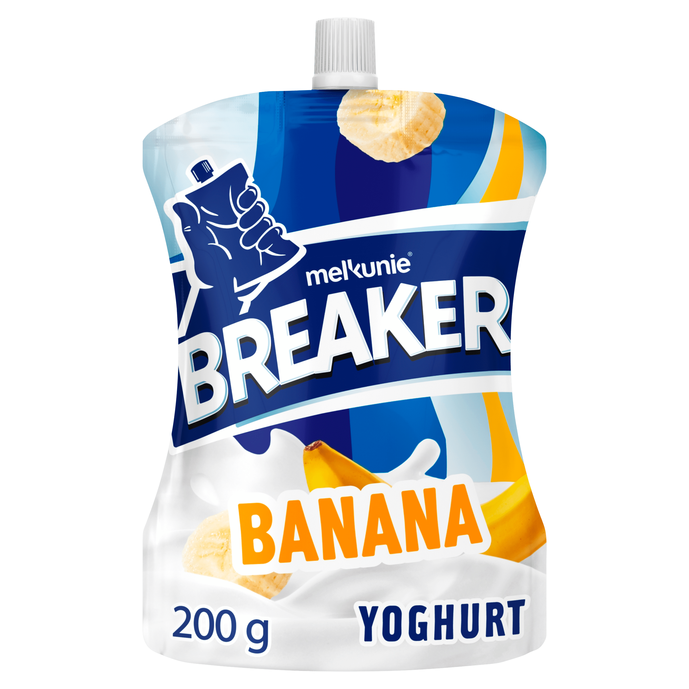 Melkunie Breaker Banaan Yoghurt Per Stuk 200 g