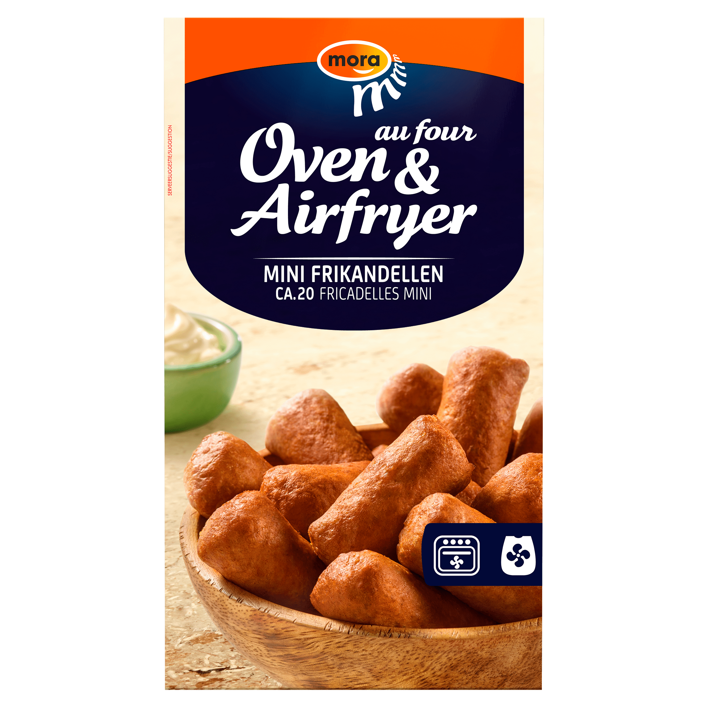 Mora Oven & Airfryer Mini Frikandel Per Doos 400 g