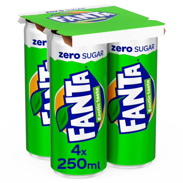 Fanta Exotic zero sugar Per Set 100 cl