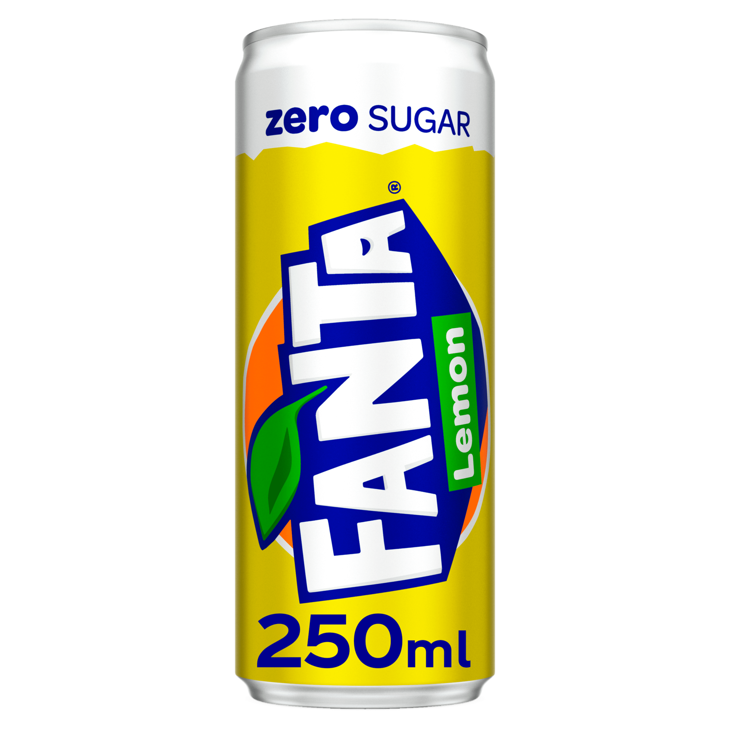 Fanta Lemon zero sugar Per Blik 25 cl