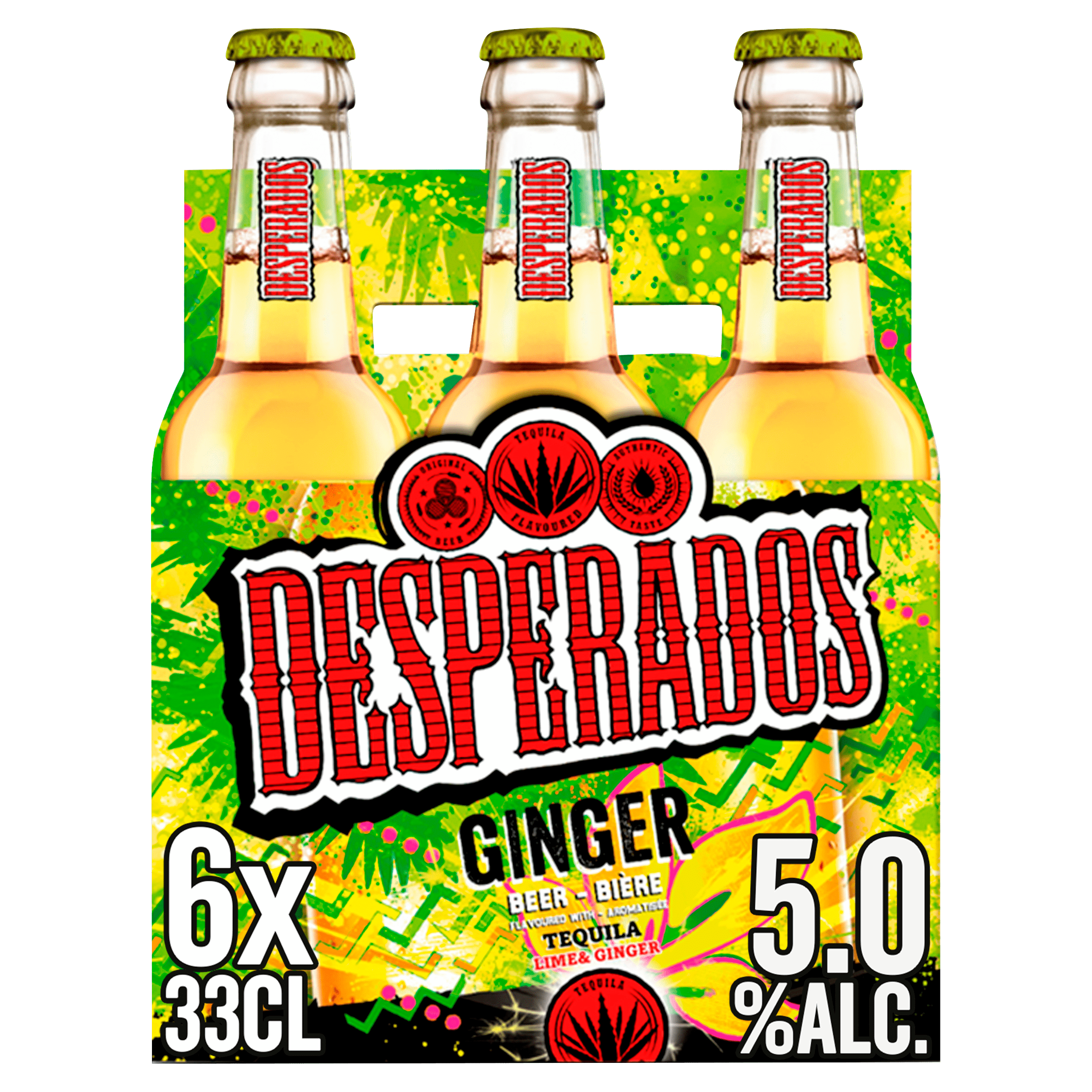 Desperados Ginger bier fles Per Set 1980 ml
