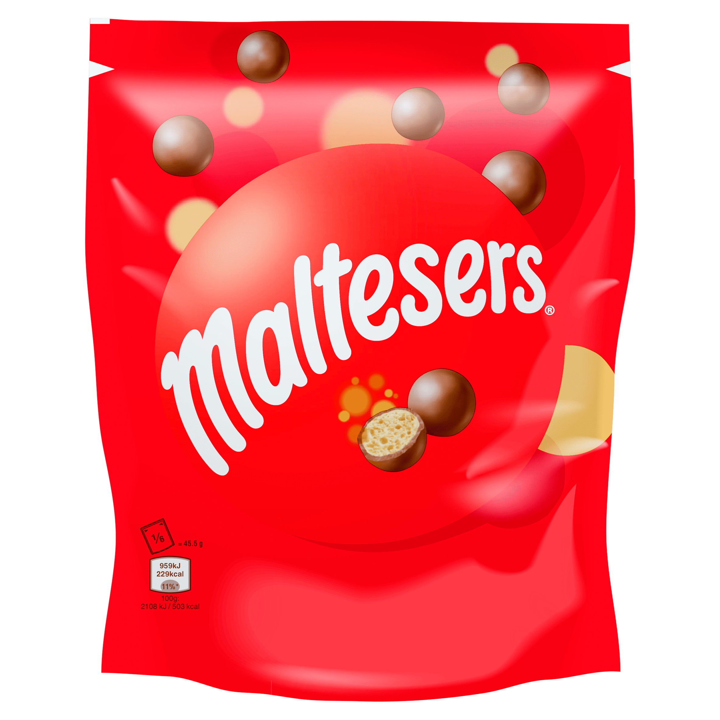 Malteser Melk chocolade snoepjes zak Per Zak 273 g