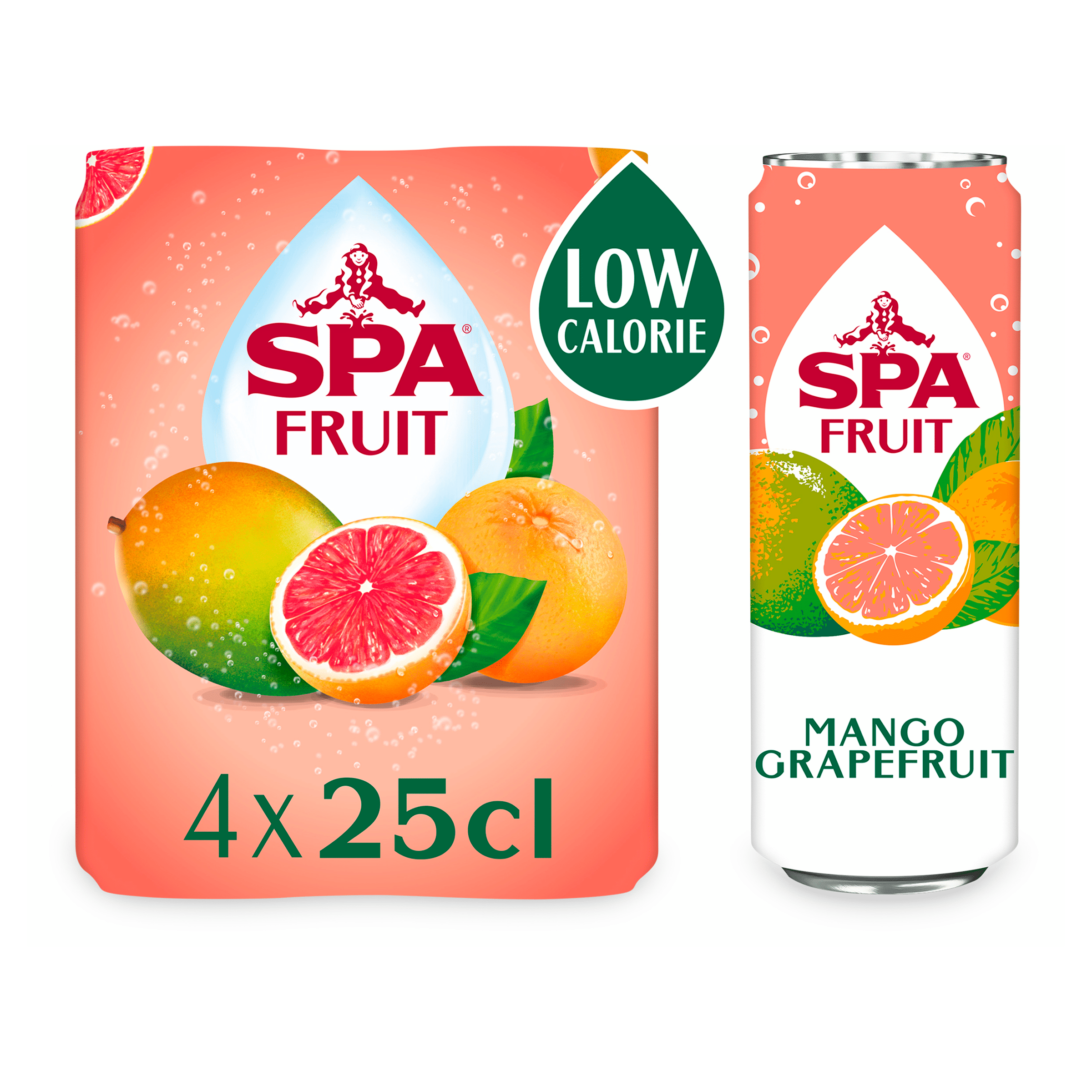 Spa Fruit sparkling mango grapefruit Per Set 1000 ml