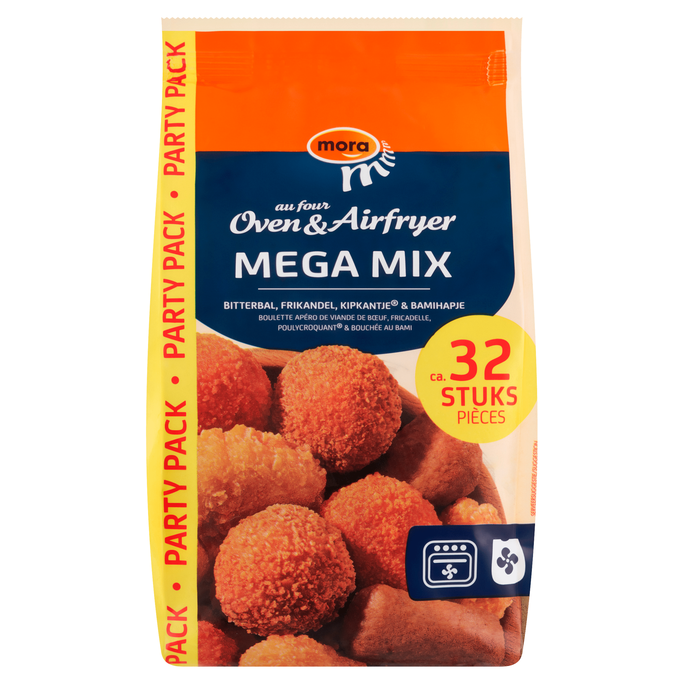 Mora Mega mix oven&airfryer Per Zak 624 g