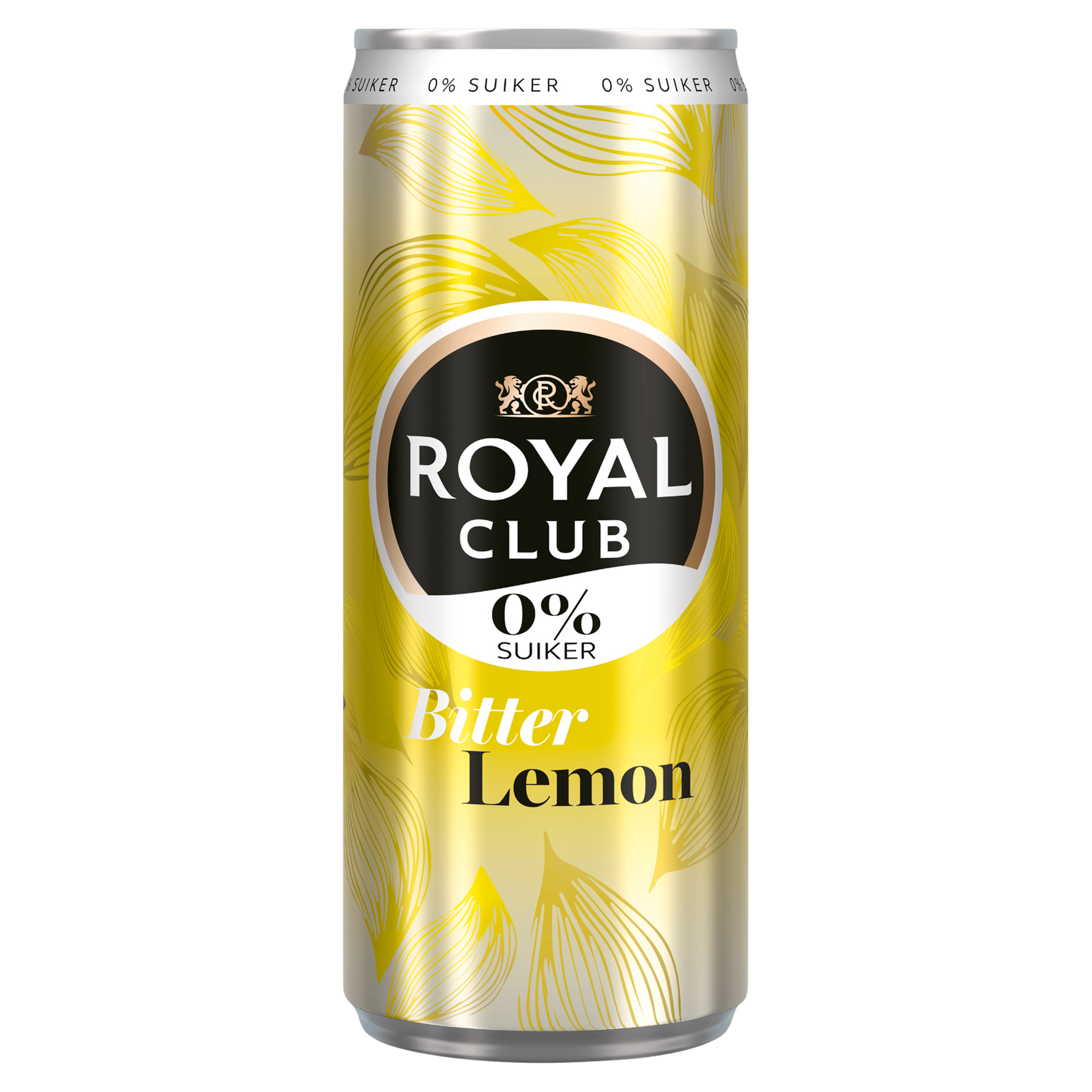 Royal Club Bitter lemon 0% suiker Per Blik 25 cl