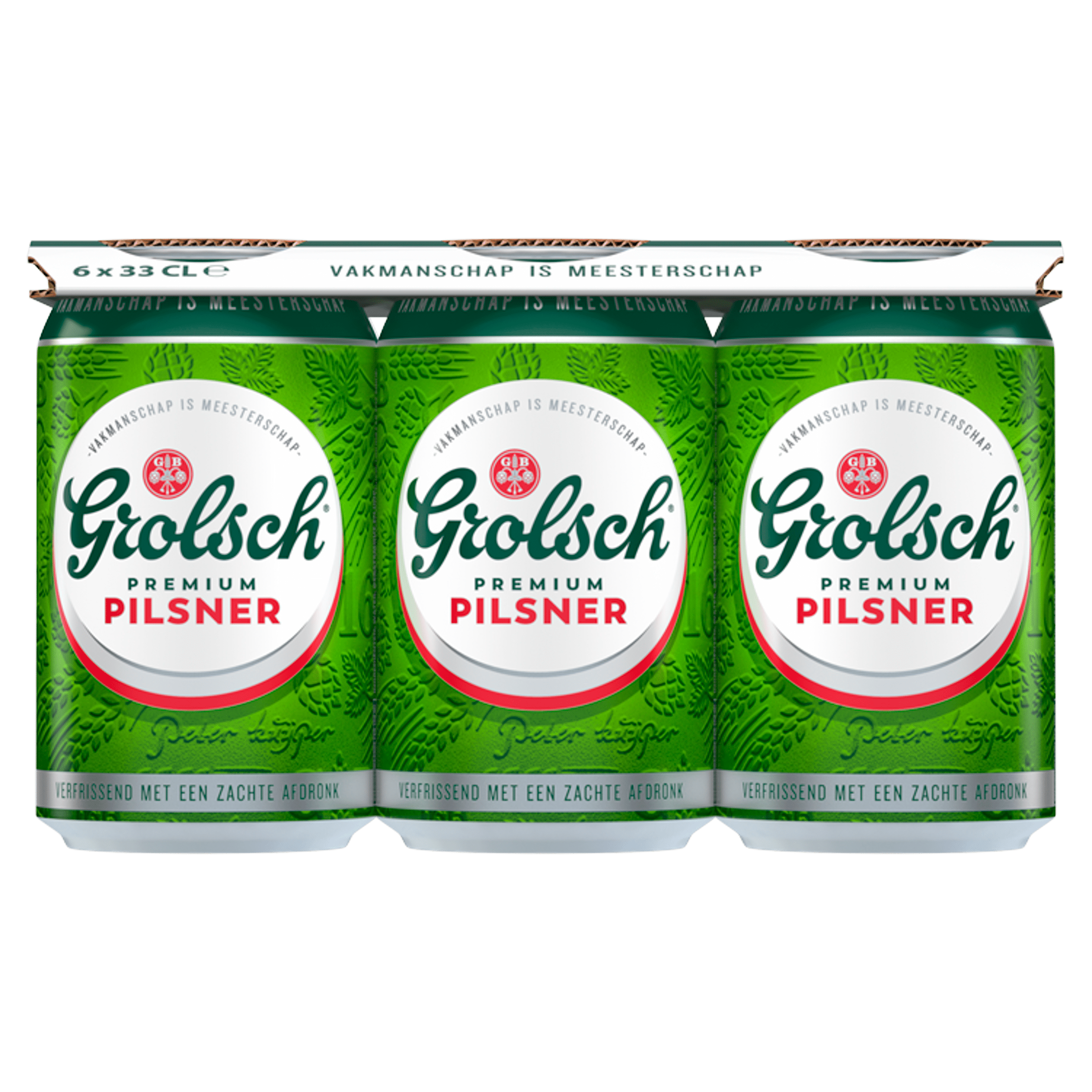 Grolsch Premium pilsner bier blik Per Set 1980 ml