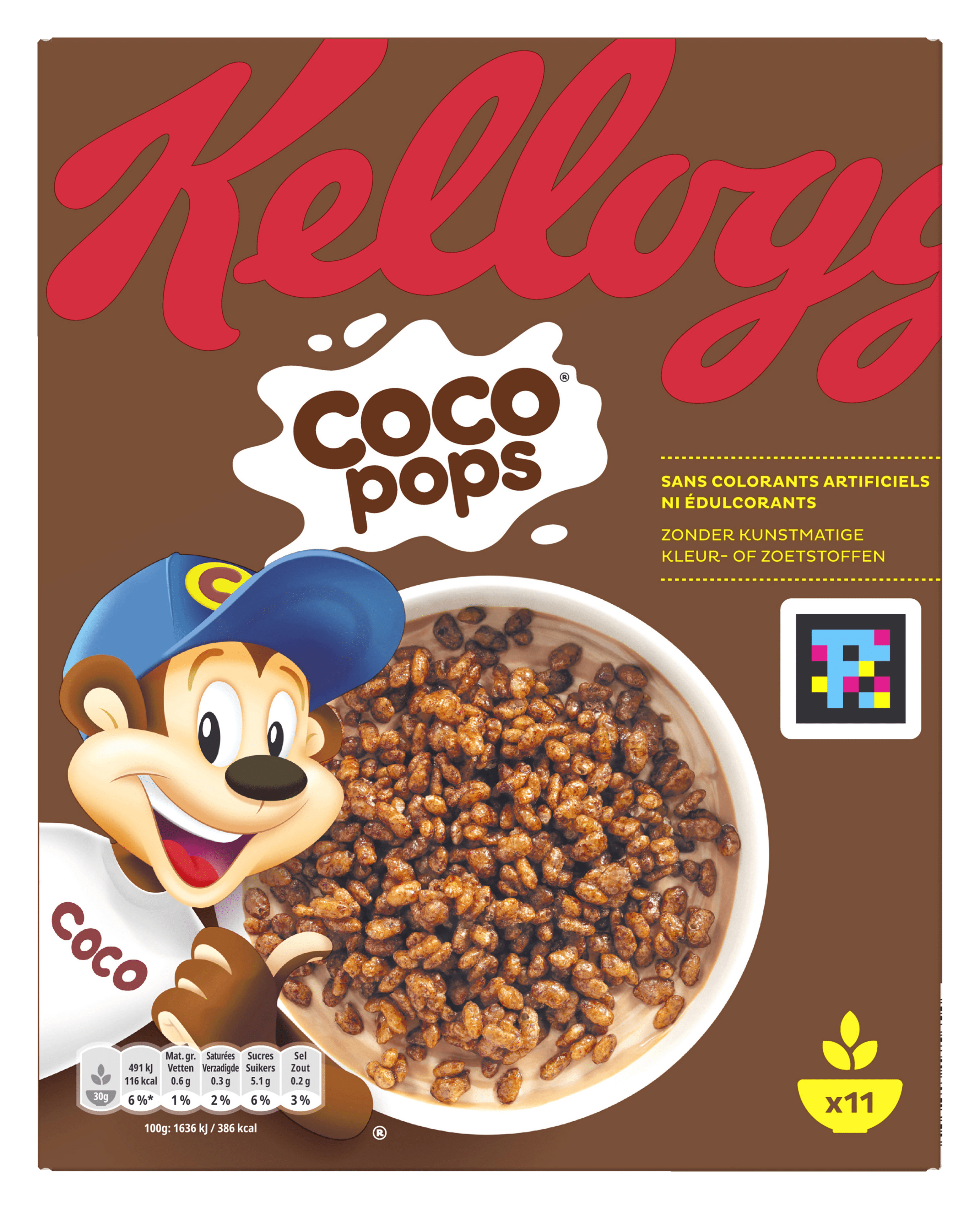 Kellogg's Coco Pops Per Doos 330 g