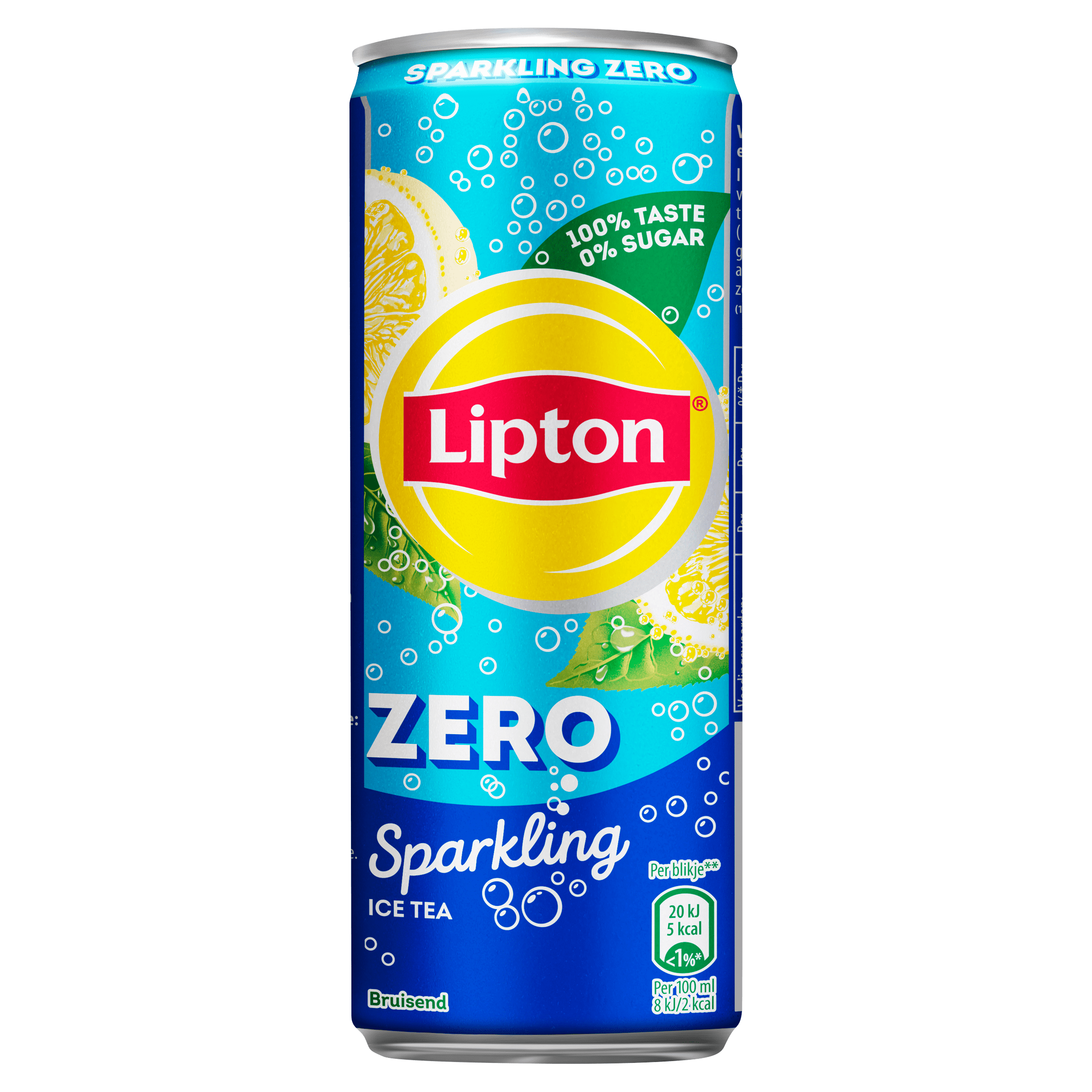 Lipton Ice tea sparkling zero Per Blik 25 cl