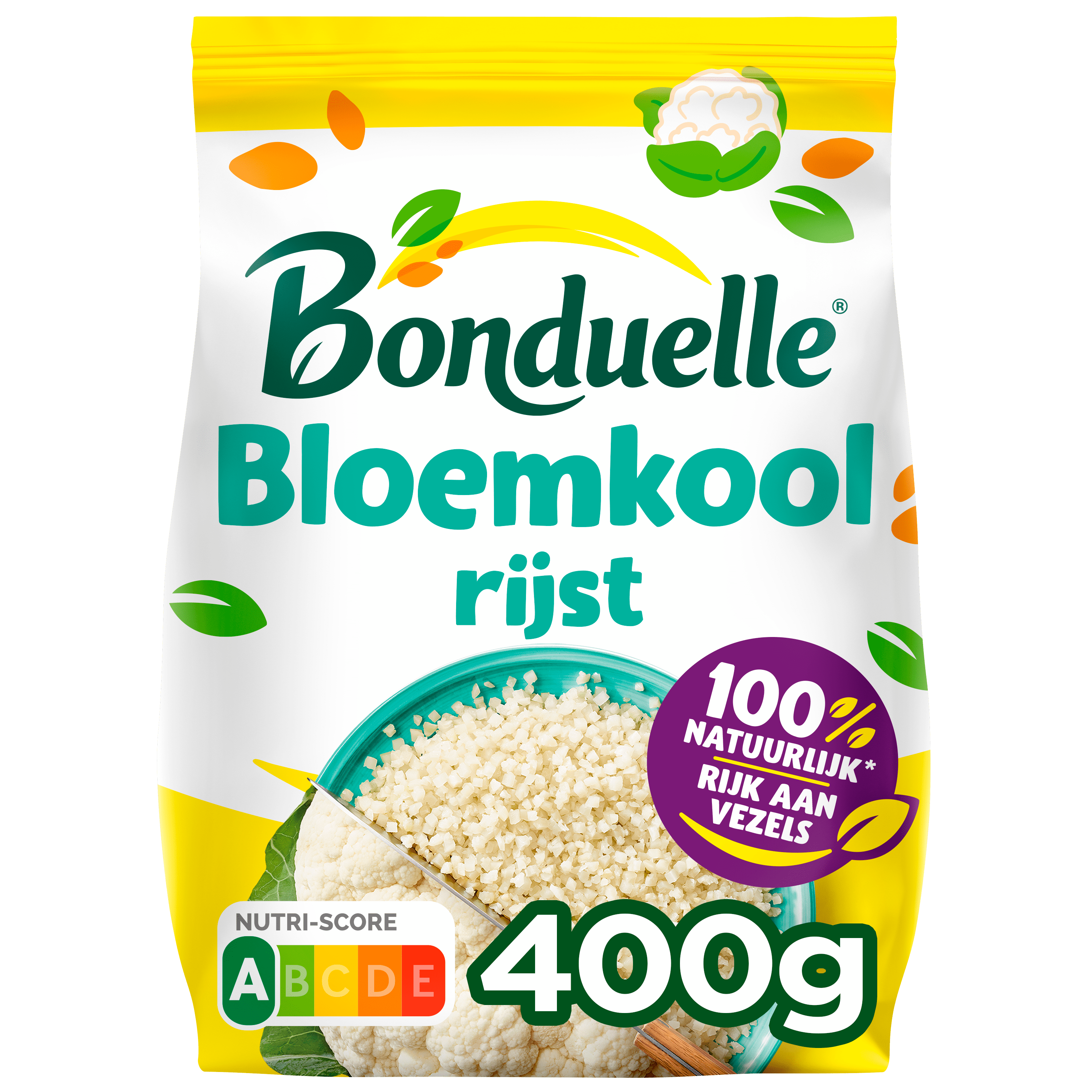 Bonduelle Bloemkool rijst Per Stazak 400 g
