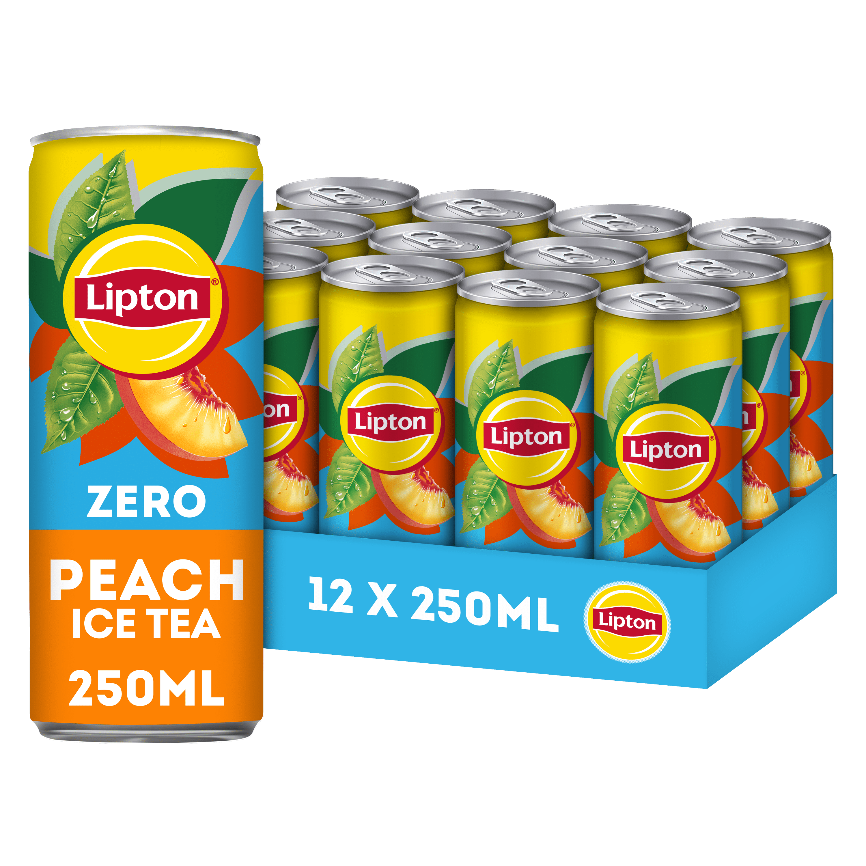 Lipton Ice tea peach zero Per Set 3000 ml - PLUS
