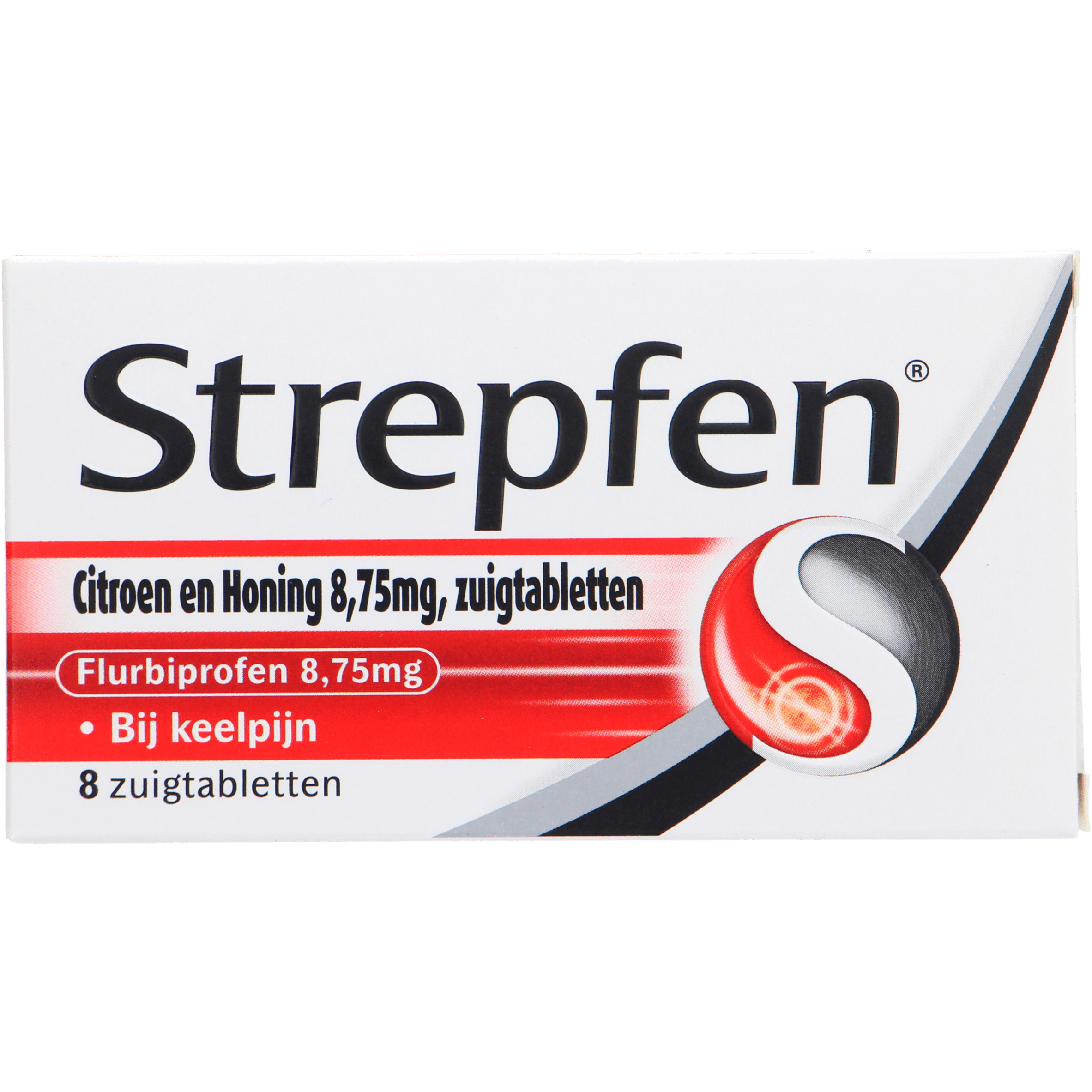 Strepfen H&L 8.75mg zuigtabletten Per Pot 8 st