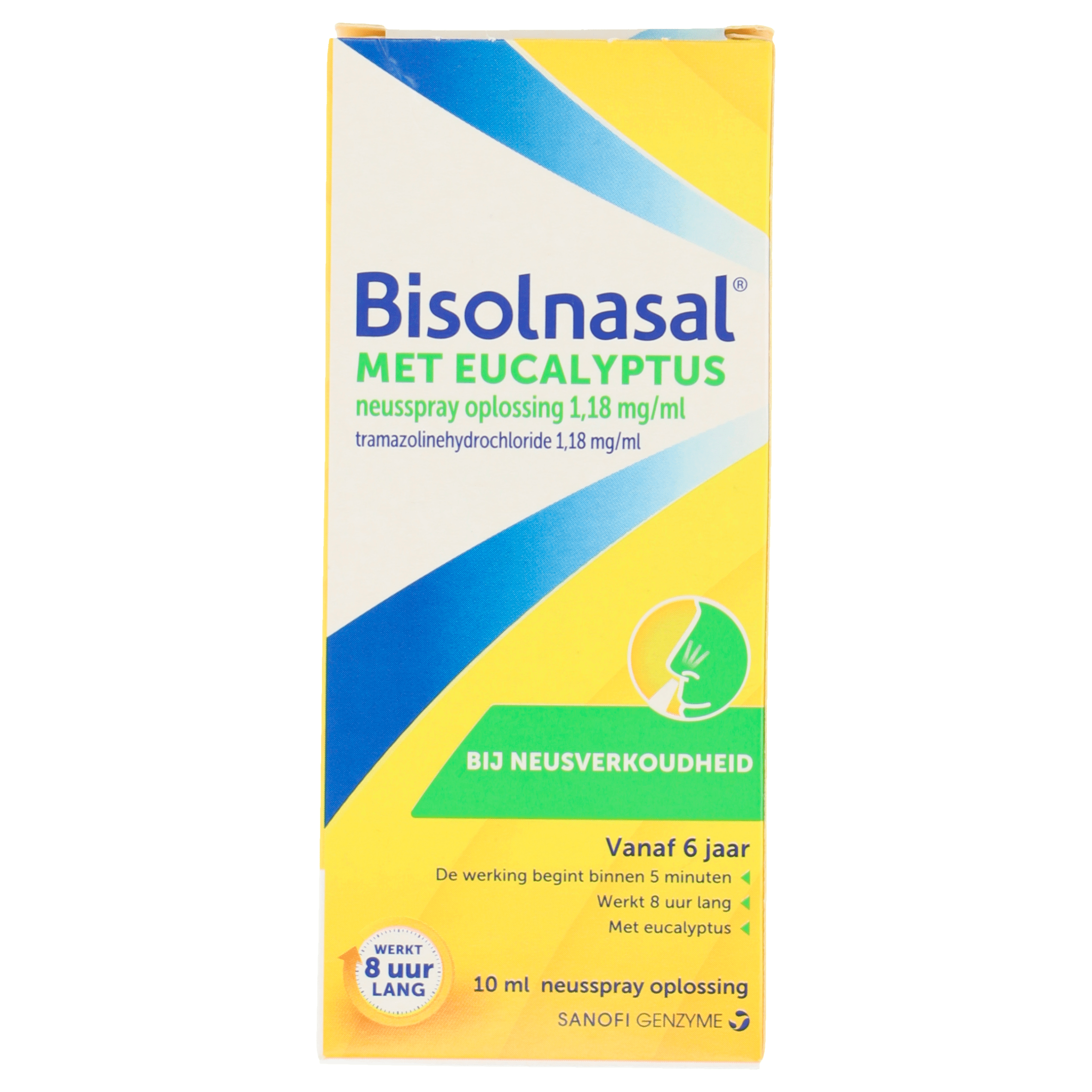 Bisolvon Bisolnasal spray met eucalyptus Per Fles 10 ml
