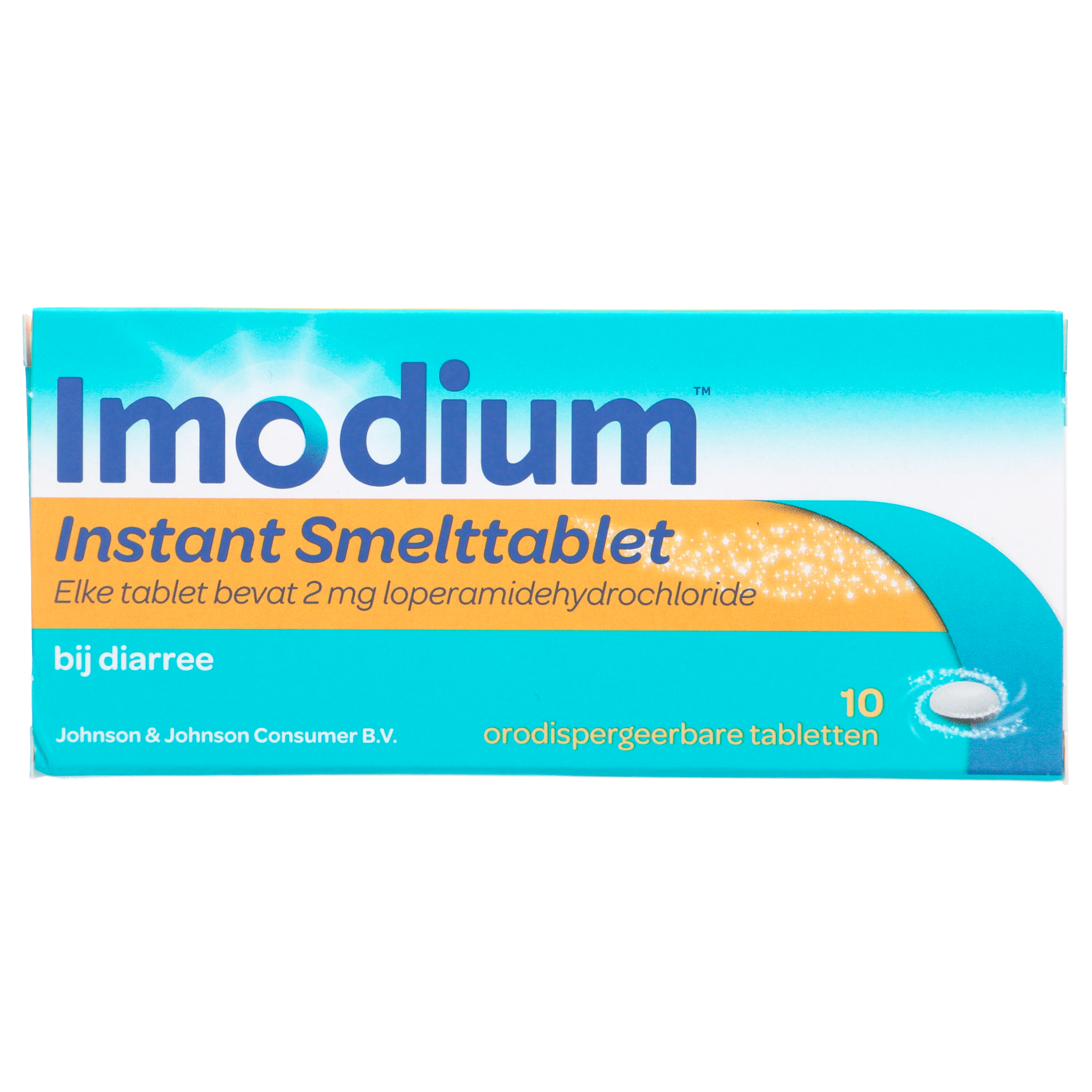 Imodium Instant Smelttablet Per Doos 10 st