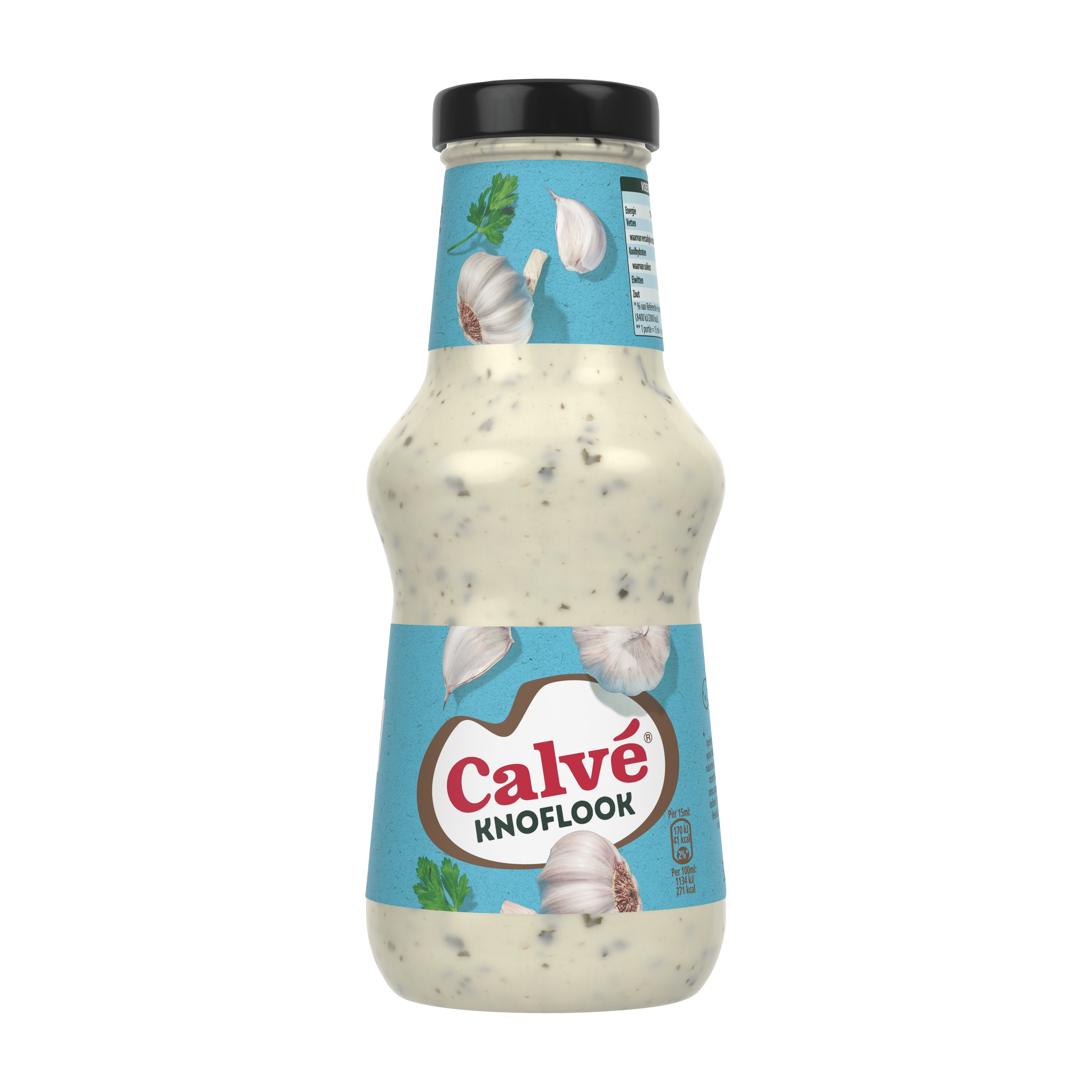 Calvé Saus knoflook Per Fles 320 ml