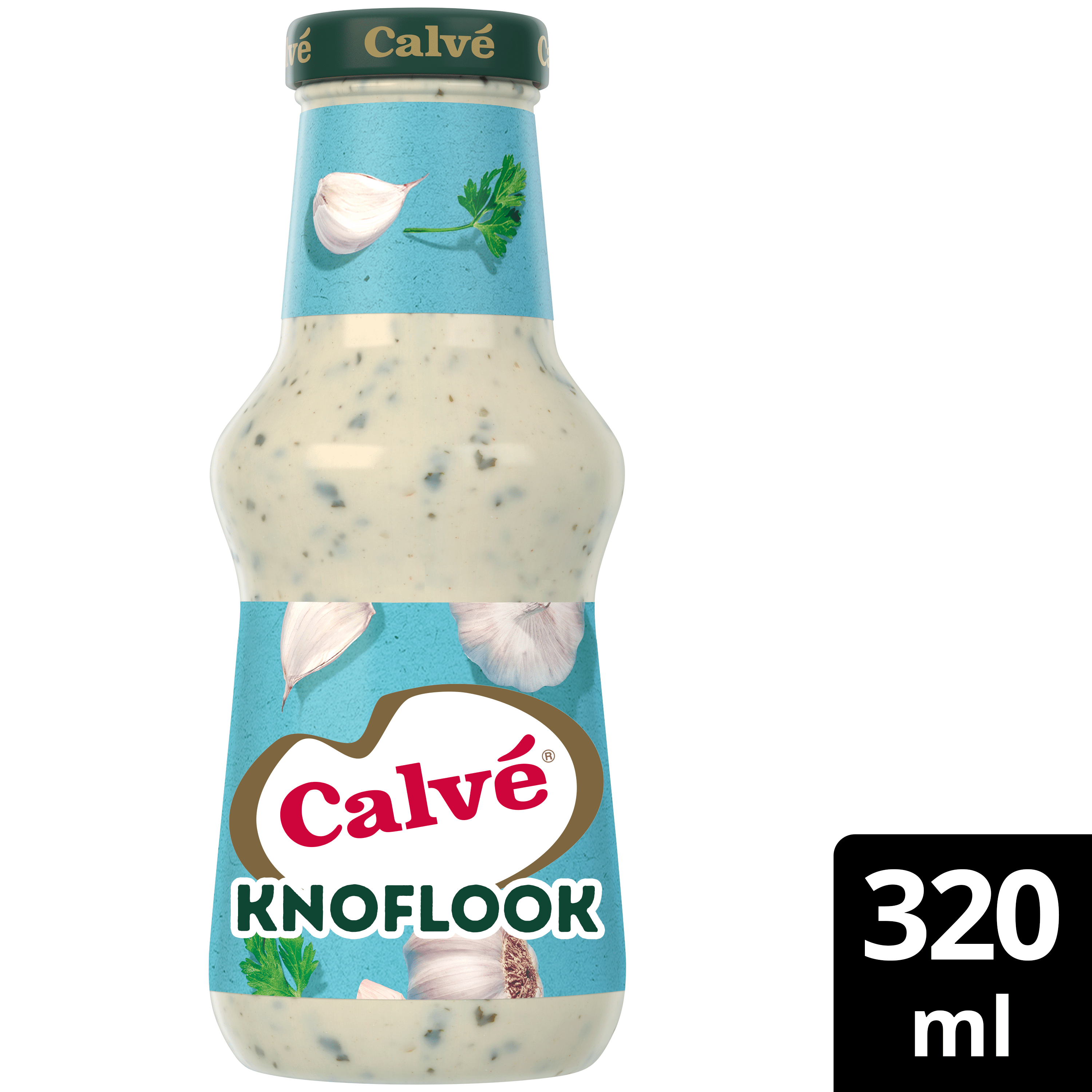 Calvé Saus knoflook Per Fles 320 ml