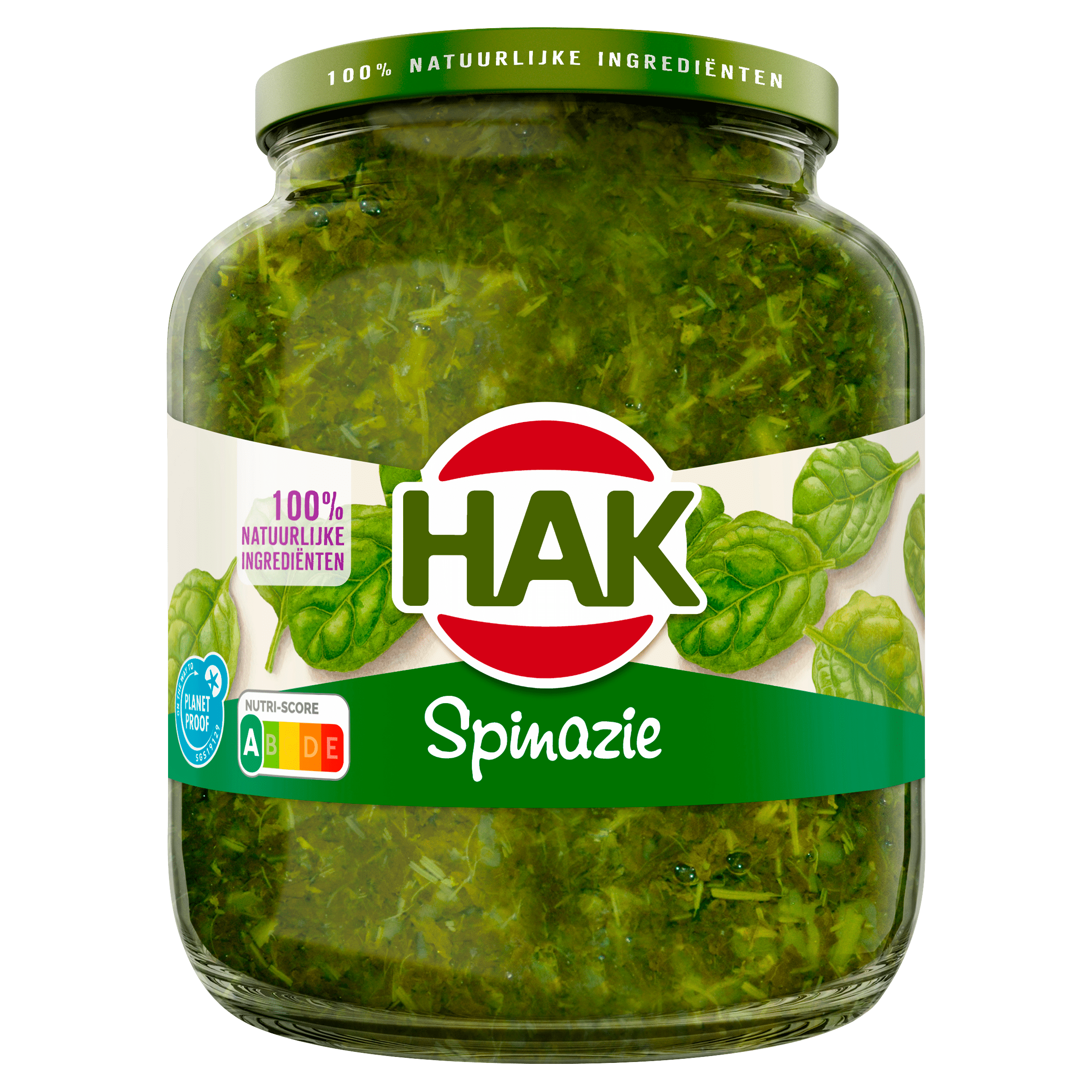 Hak Spinazie Per Pot 630 g