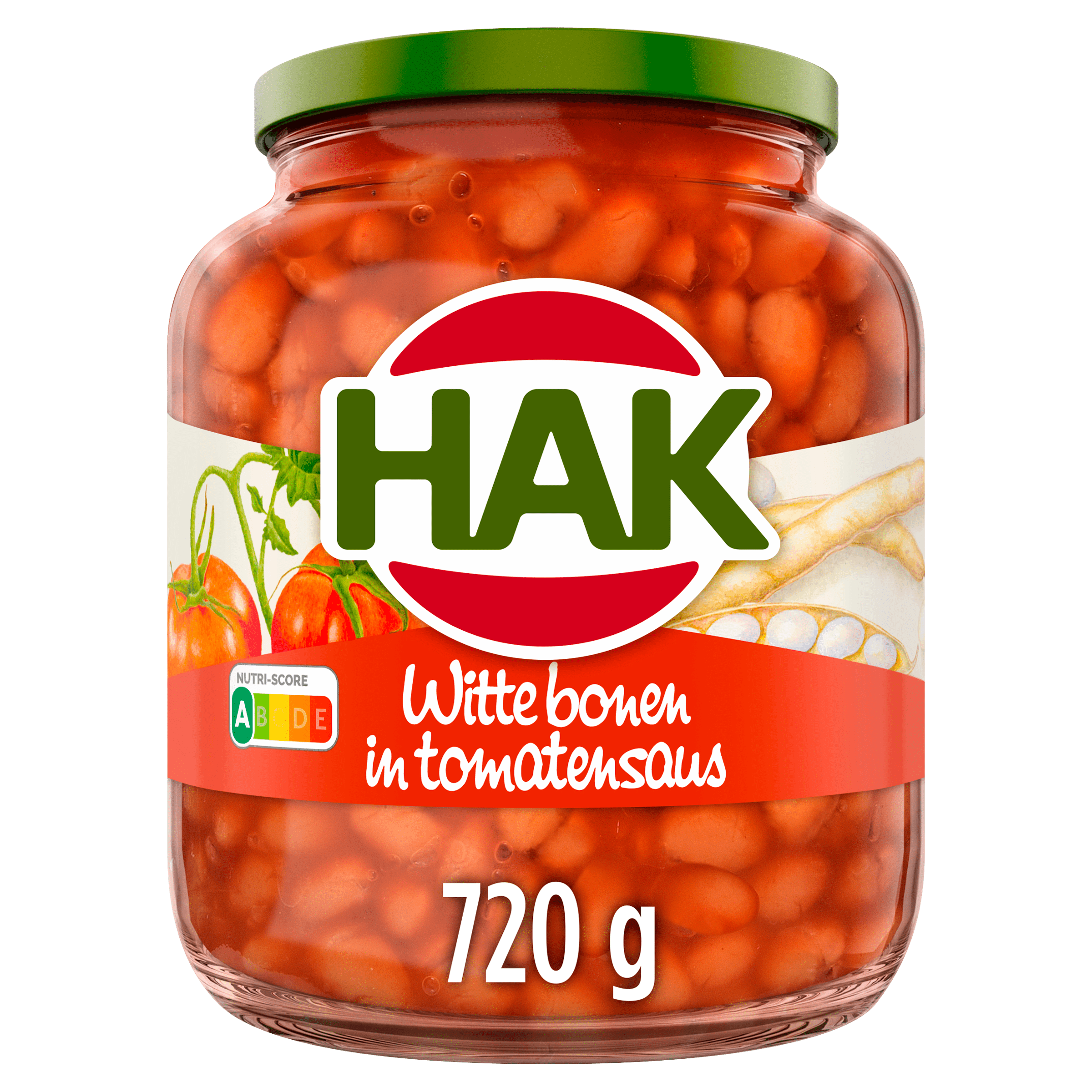 Hak Witte bonen in tomatensaus Per Pot 720 g