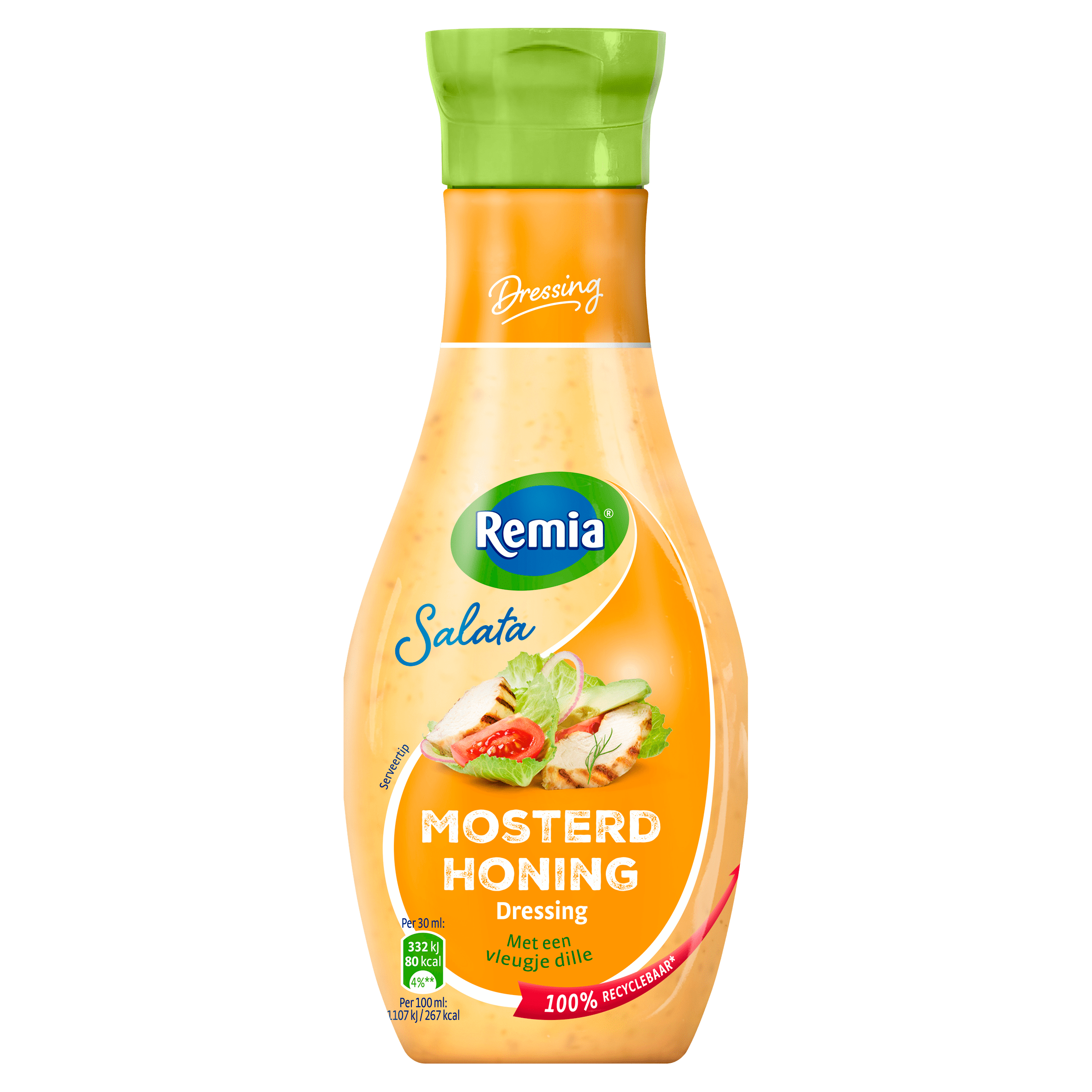 Remia Salata Mosterd honing dressing Per Fles 250 ml