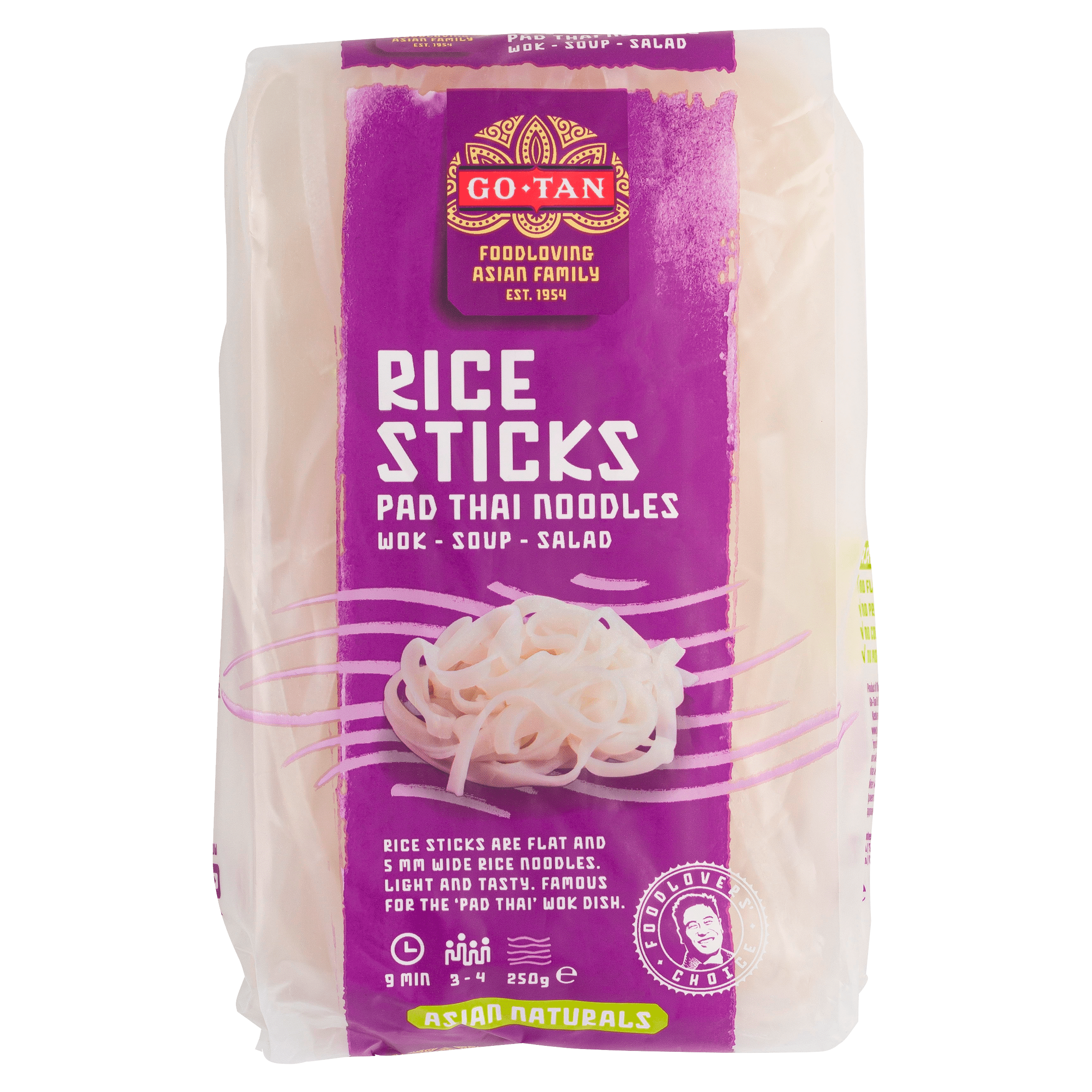 Go-Tan Rice Sticks Per Zak 250 g