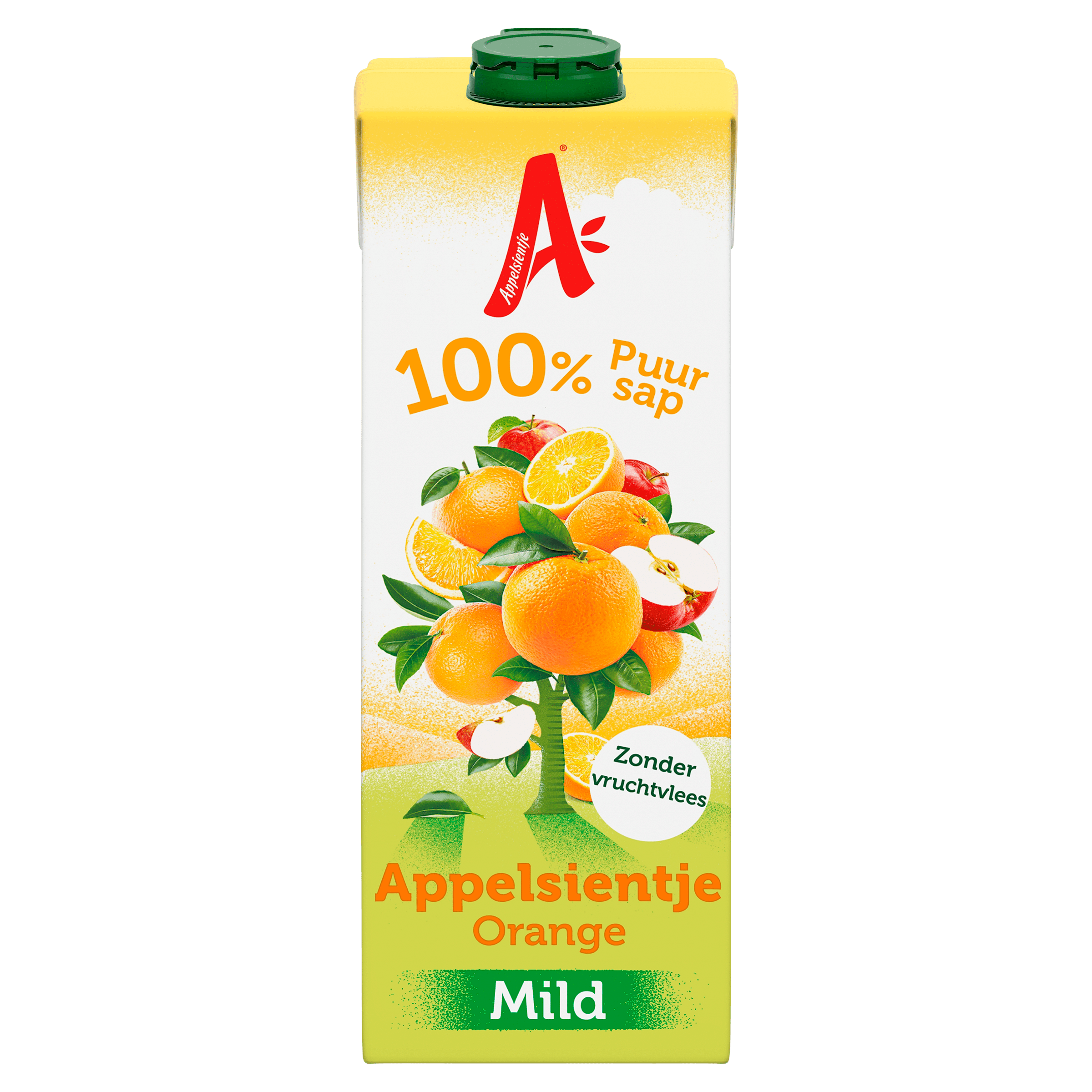 Appelsientje Sinaasappelsap zonder vruchtvlees Per Pak 1000 ml