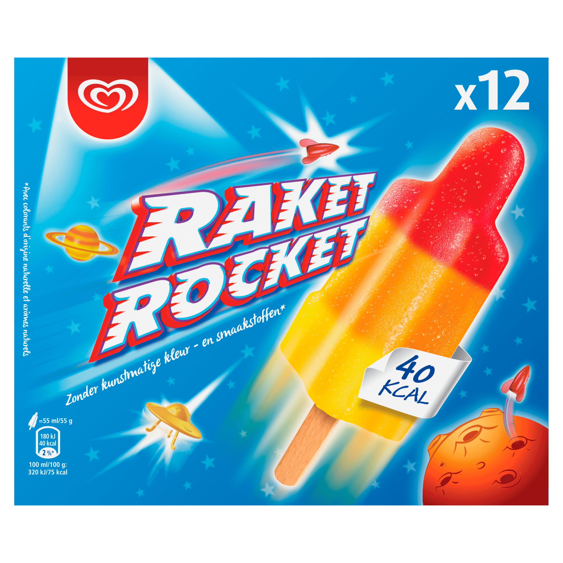 Ola Ijs Raket Per Doos 12 st