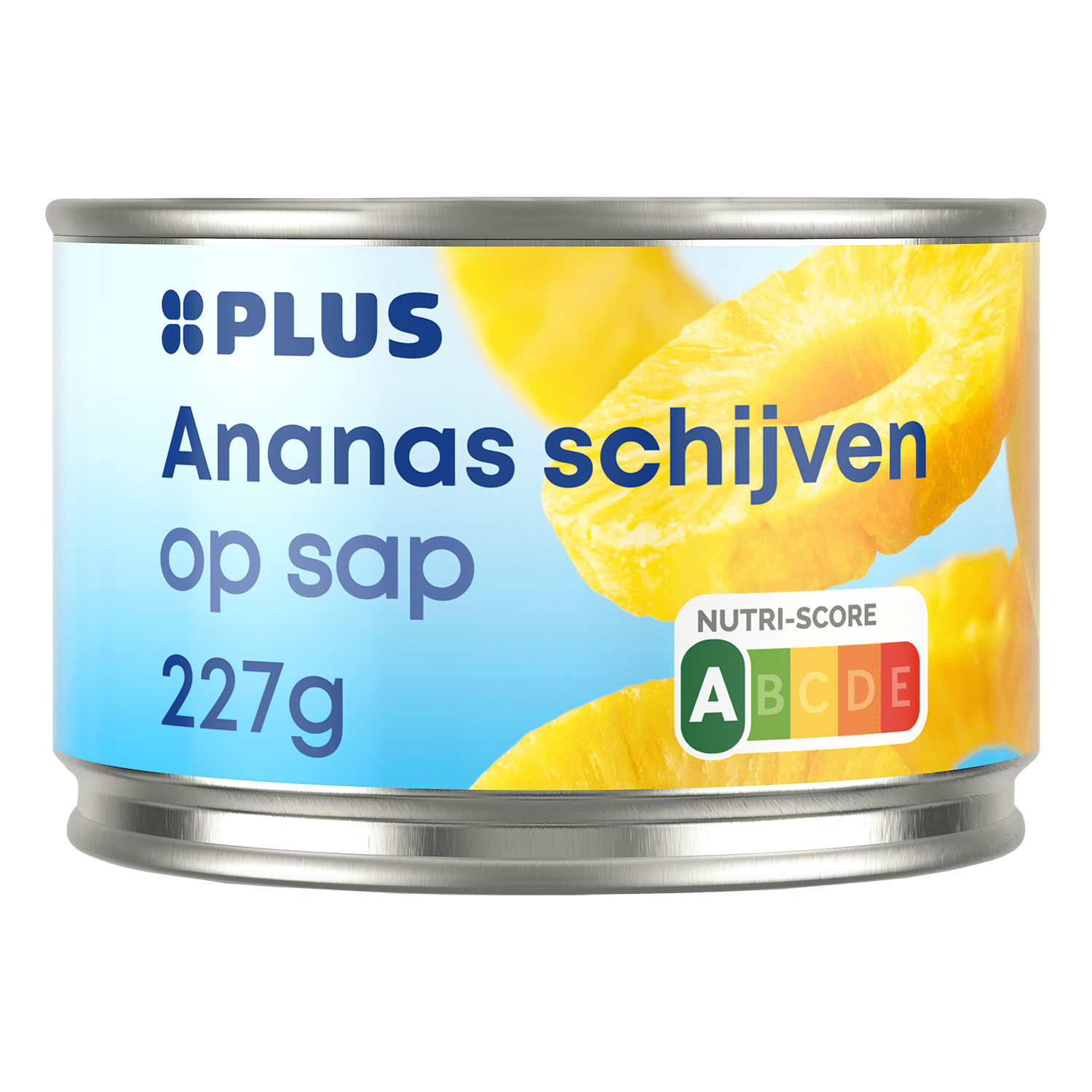 PLUS Ananas schijven op sap Per Blik 227 g
