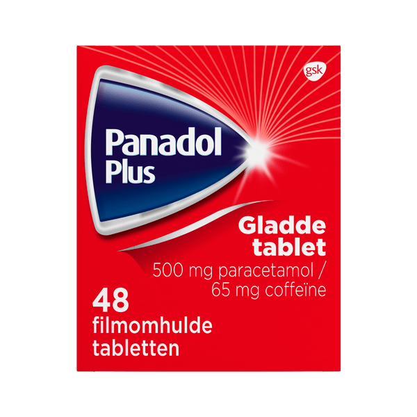 Panadol Plus Coffeine 500mg Tablet Glad Per Stuk 48 st