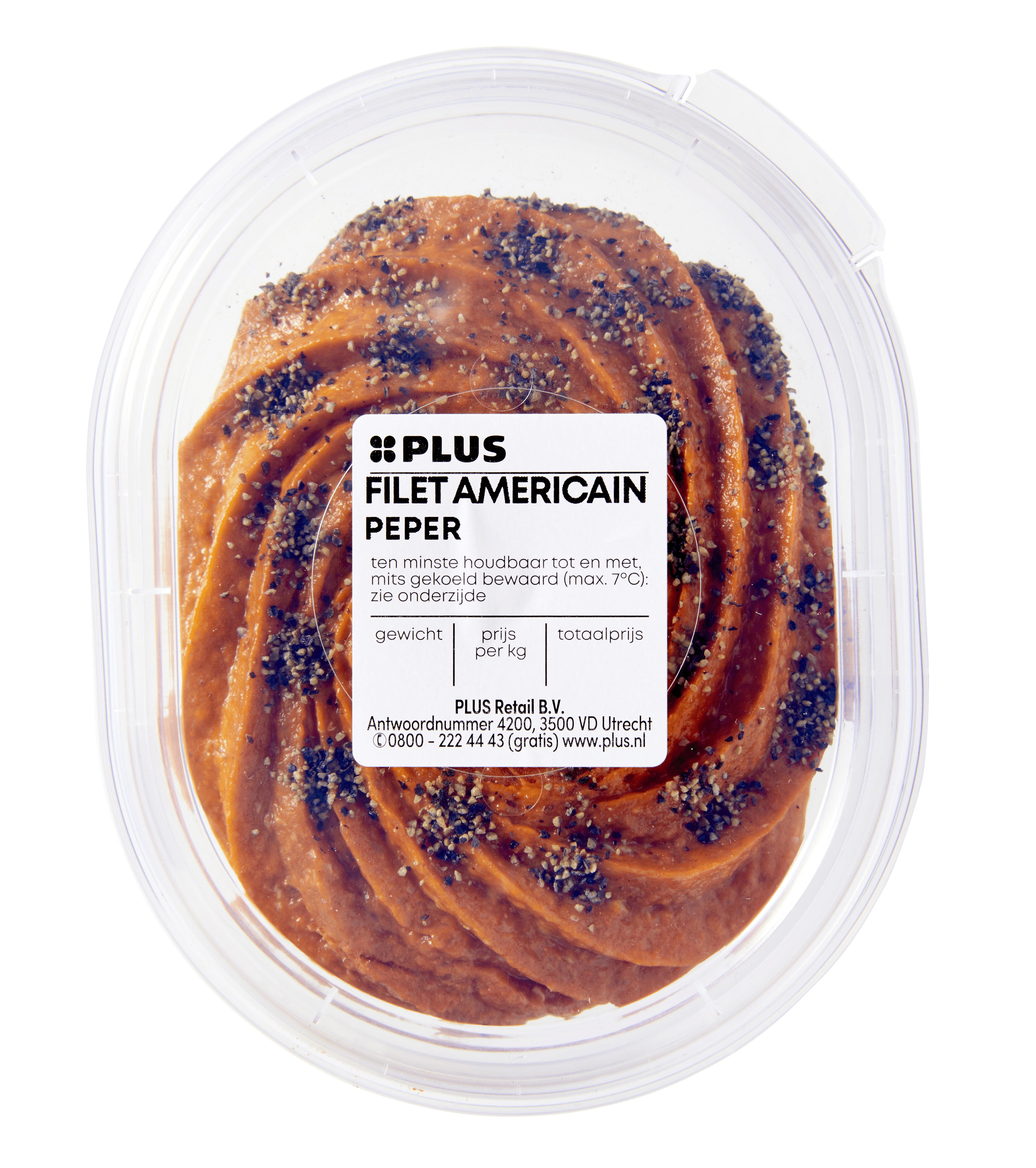 PLUS Filet americain peper Per Bakje 150 g