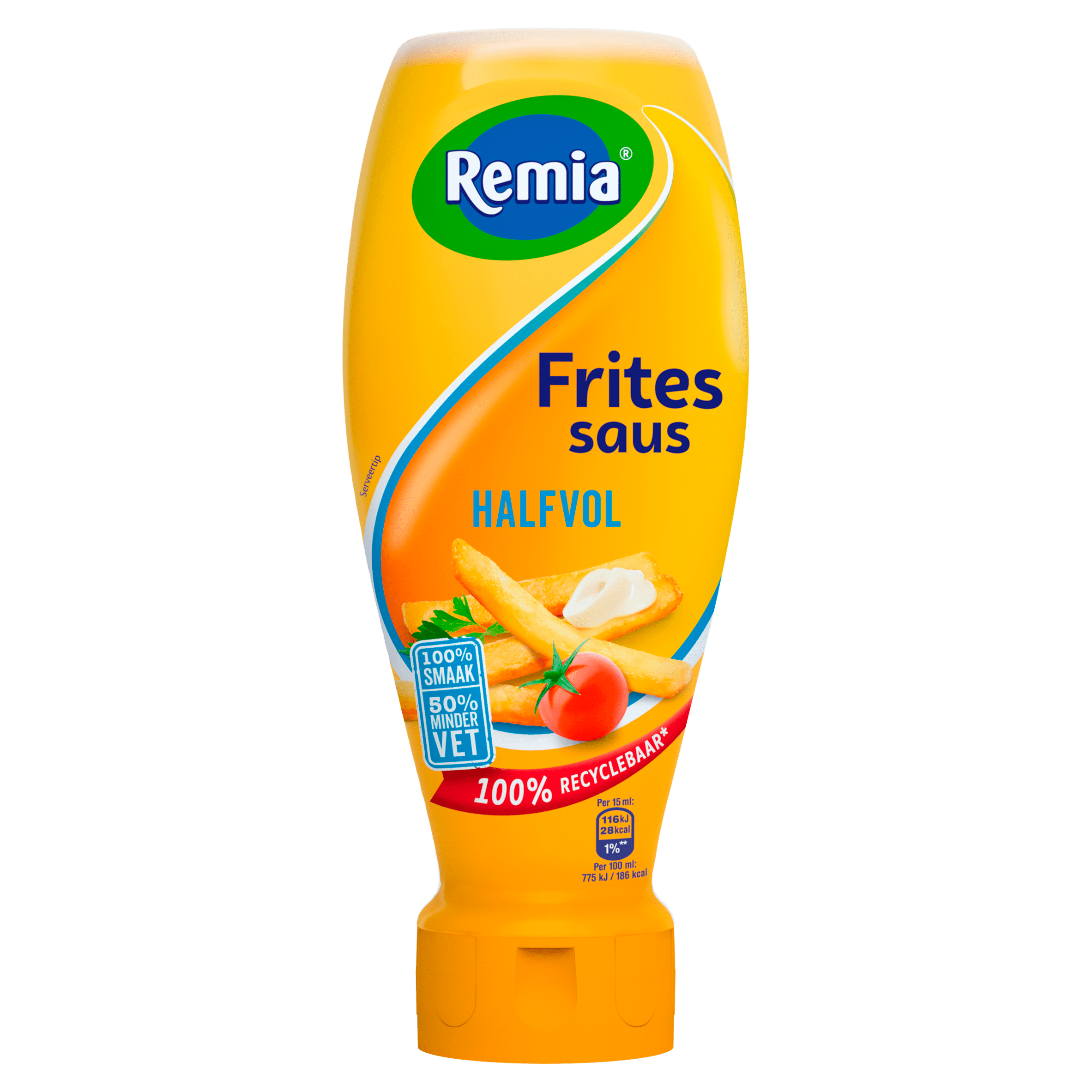 Remia Fritessaus Halfvol Per Fles 500 ml