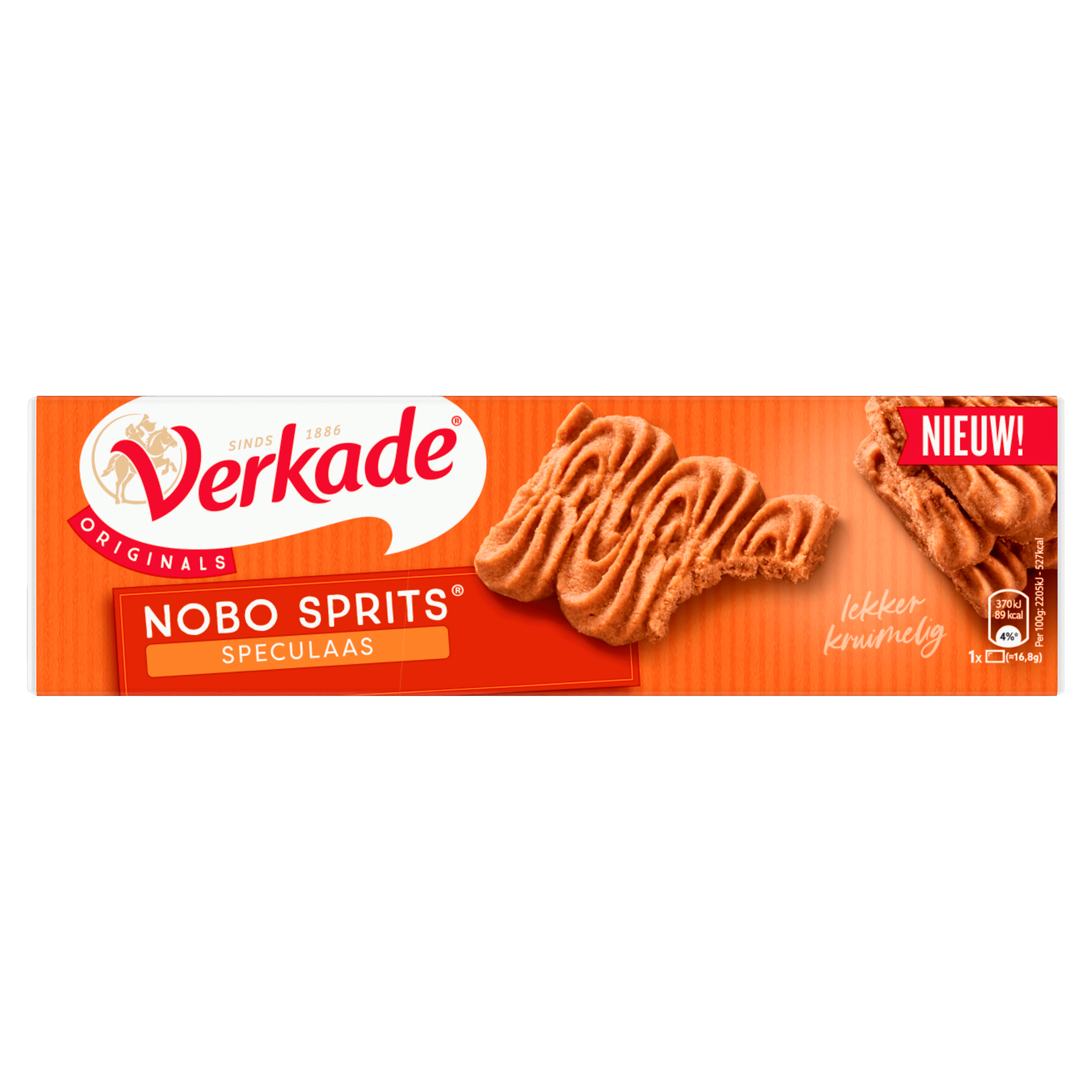 Verkade Nobo sprits speculaas Per Krimp 150 g