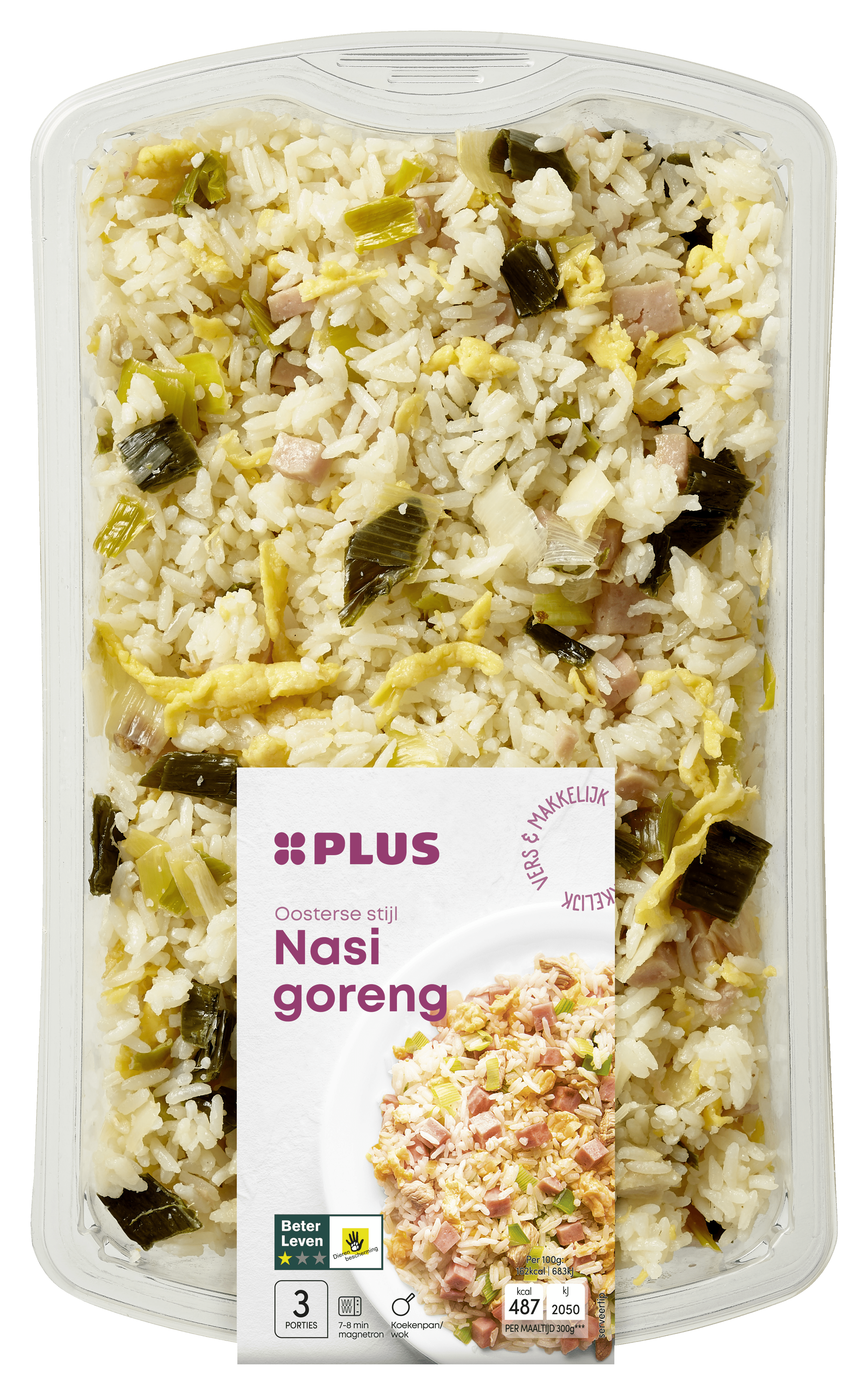 PLUS Nasi Goreng Per Tray 900 g