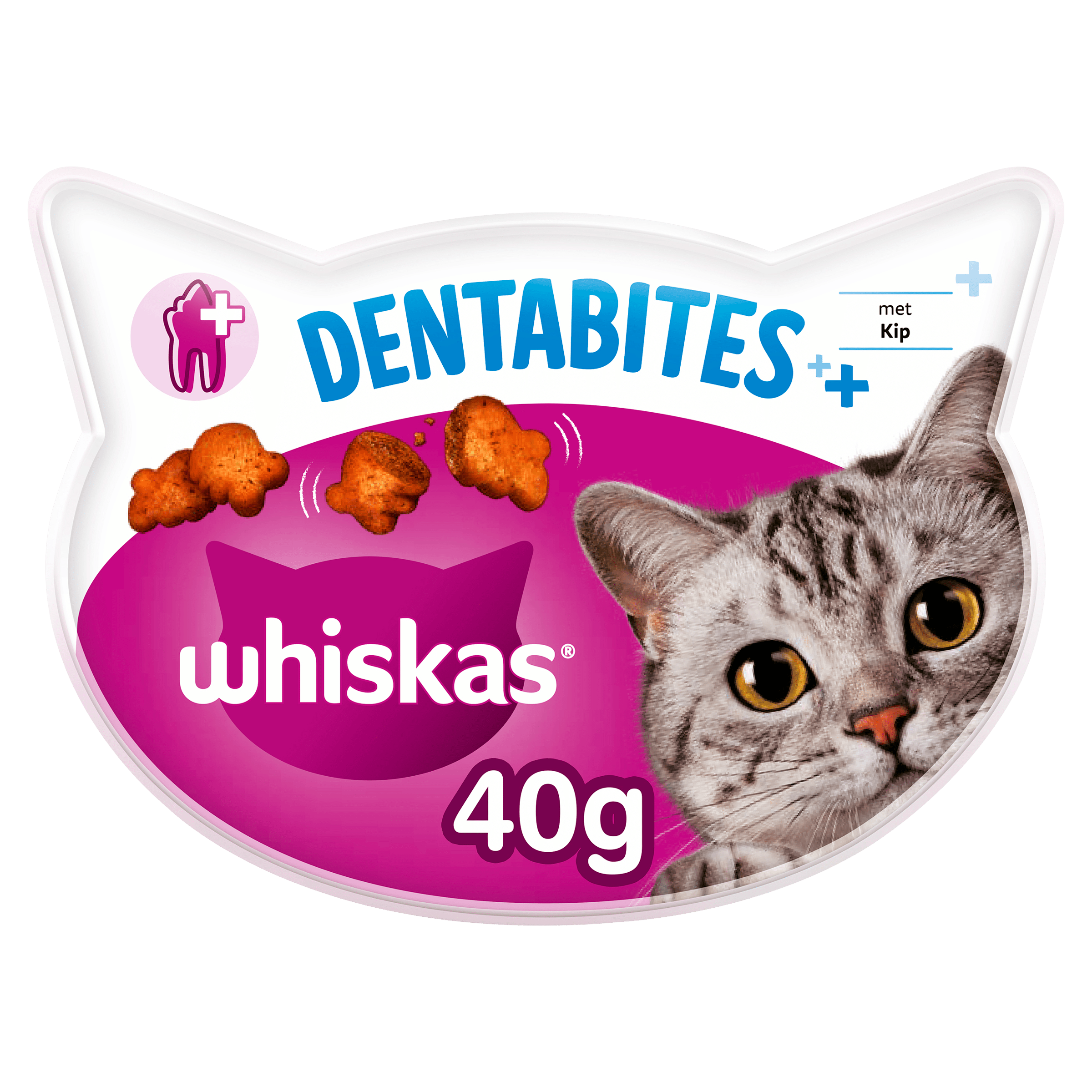 Whiskas Dentabites Kip Kattensnack Per Zak 40 g