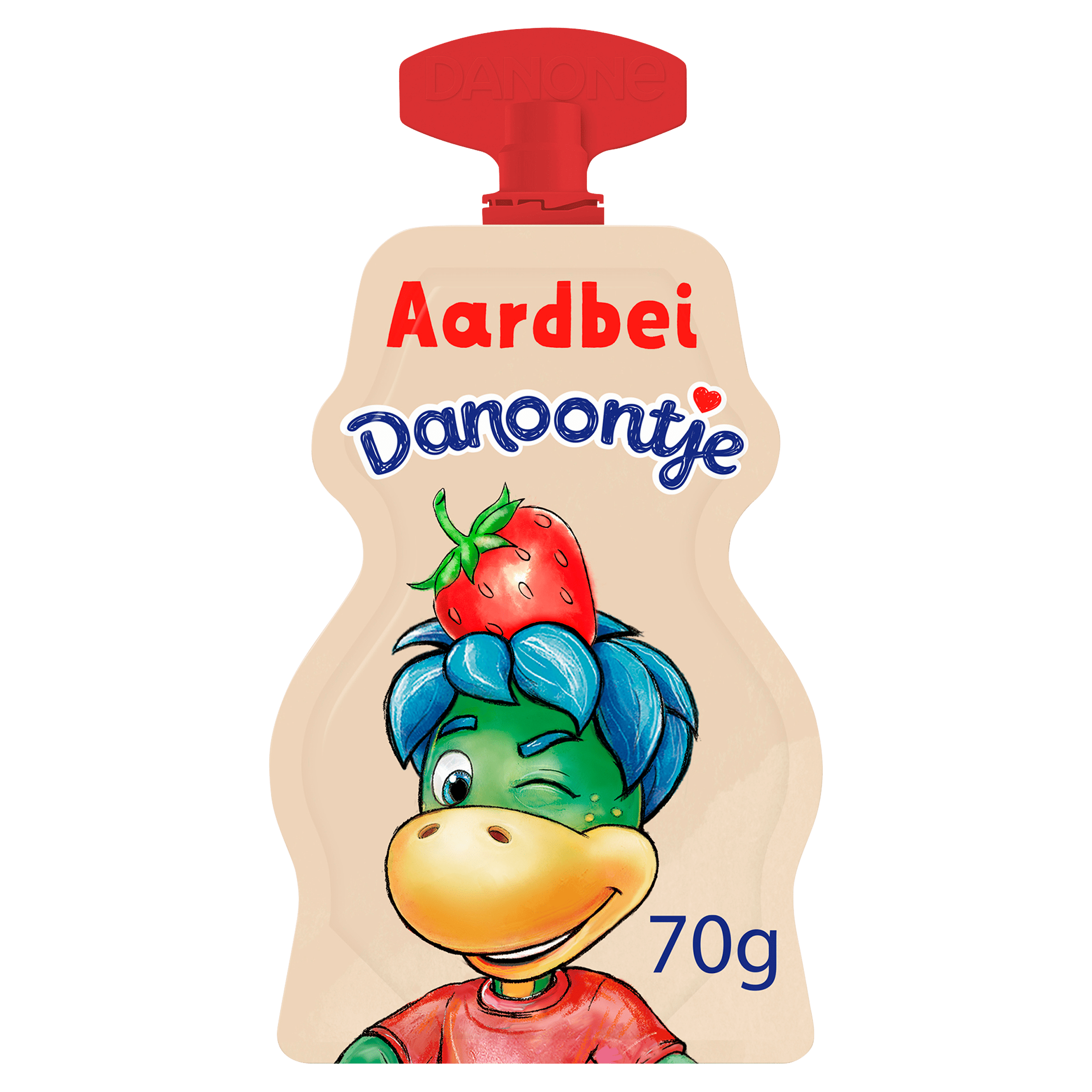 Danoontje Yoghurt Tussendoortje Aardbei Per Stazak 70 g