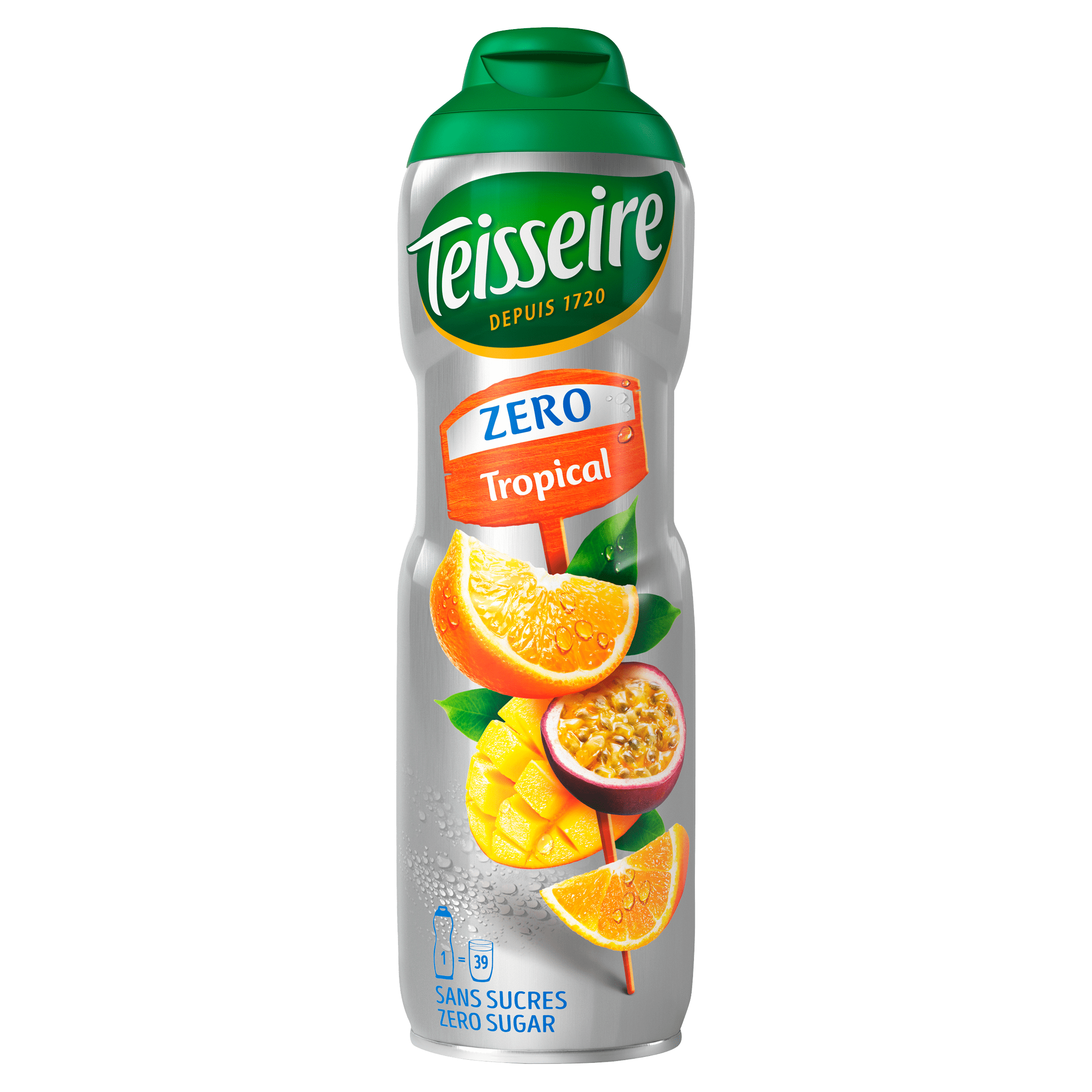 Teisseire Siroop tropical zero Per Blik 600 ml