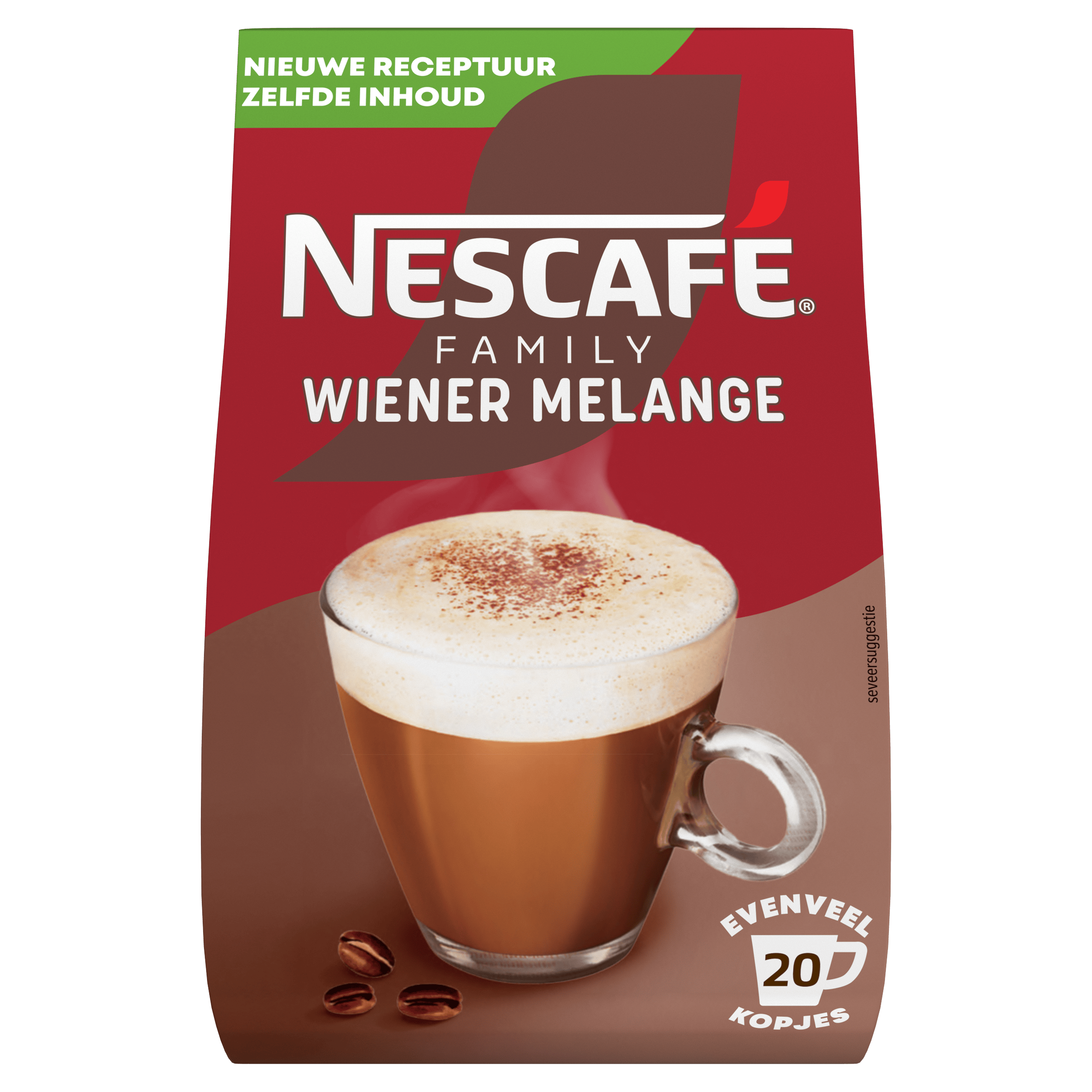 Nescafe Family wiener mel oploskoffie Per Zak 280 g