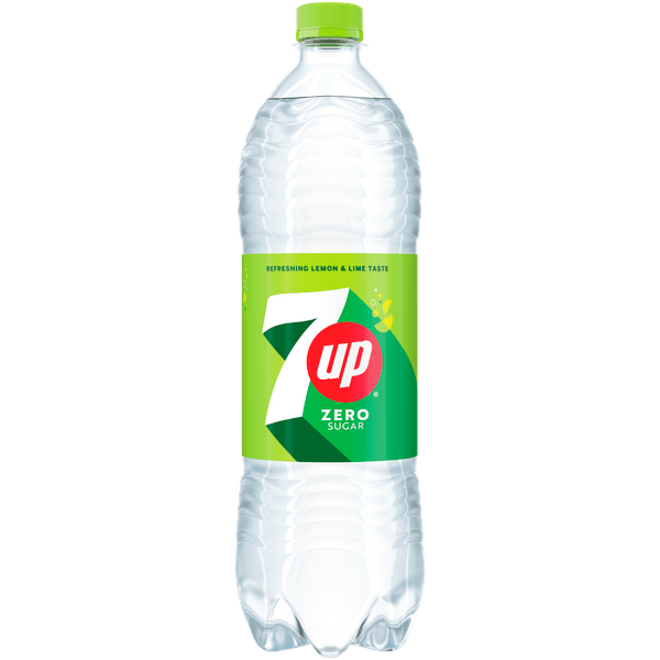 7Up Zero sugar Per Fles 500 ml - PLUS