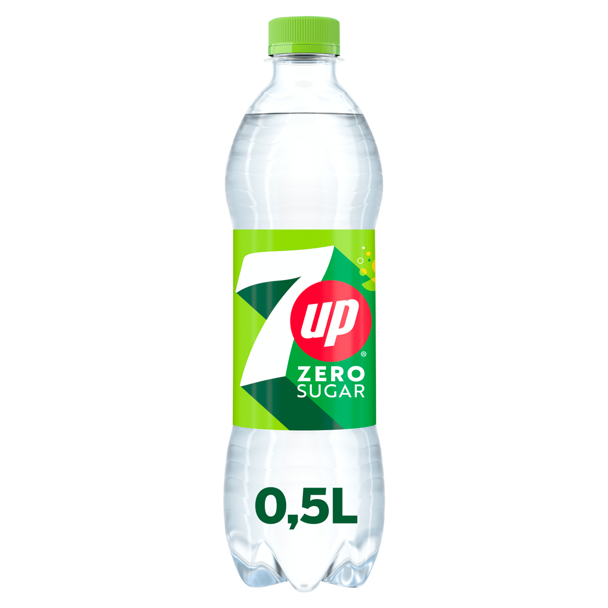 7Up Zero sugar Per Fles 500 ml