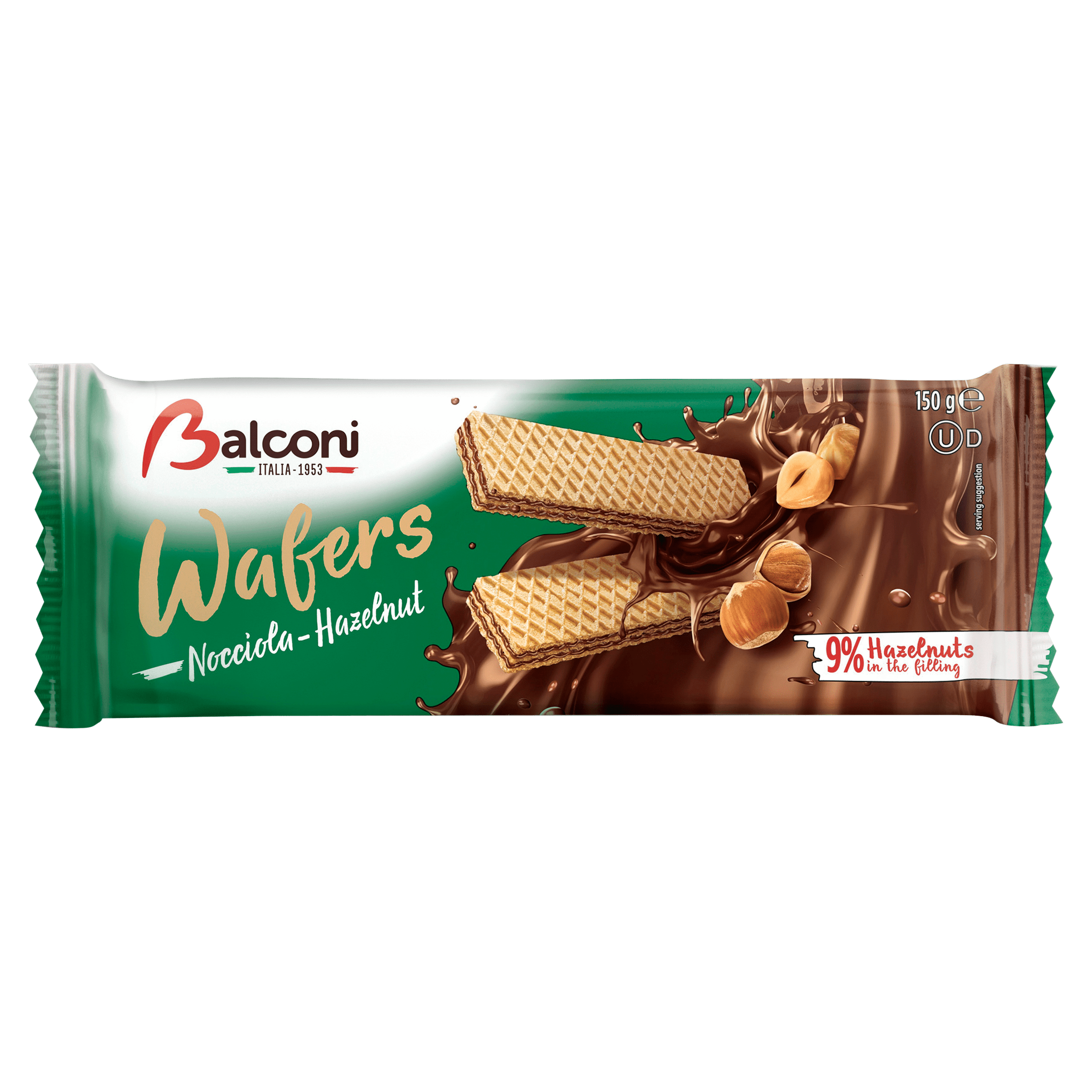 Balconi Hazelnut wafers Per Krimp 150 g