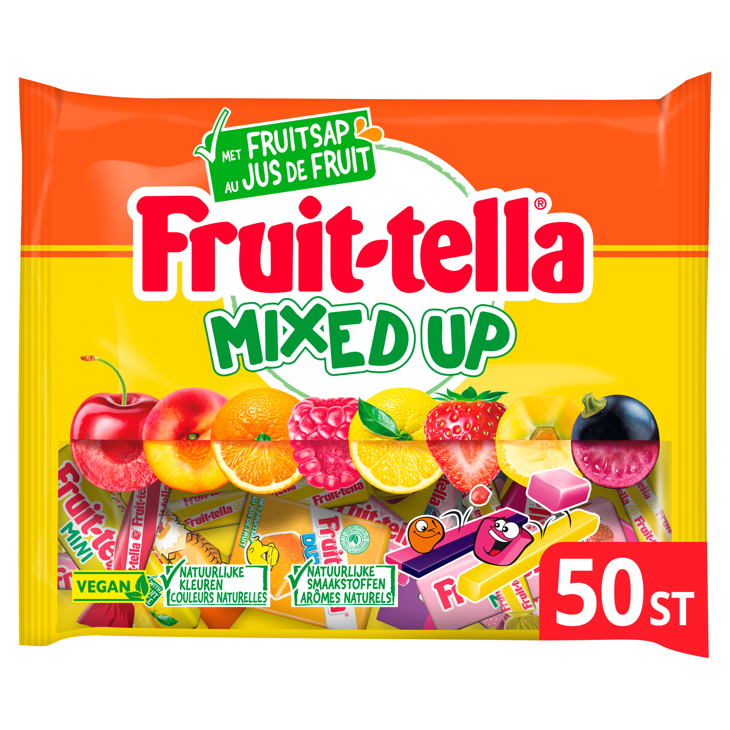 Fruittella Mixed Up vegan Per Zak 487 g