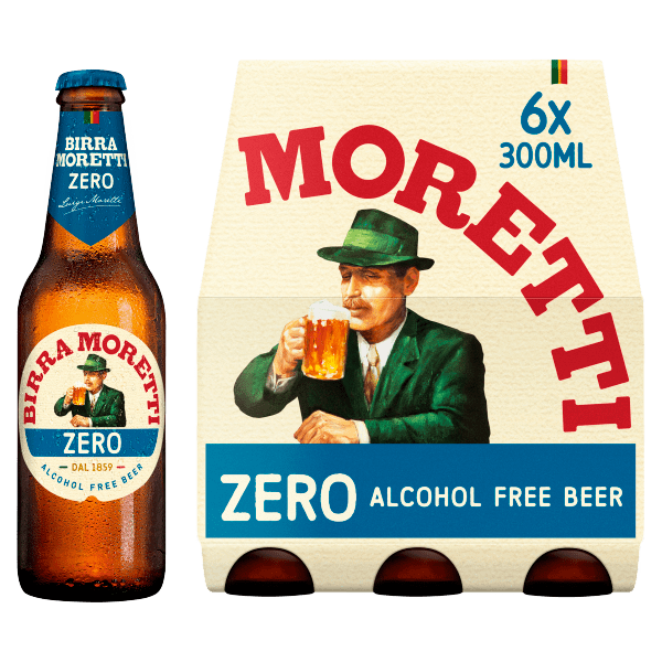 Birra Moretti Zero Per Set 1800 ml