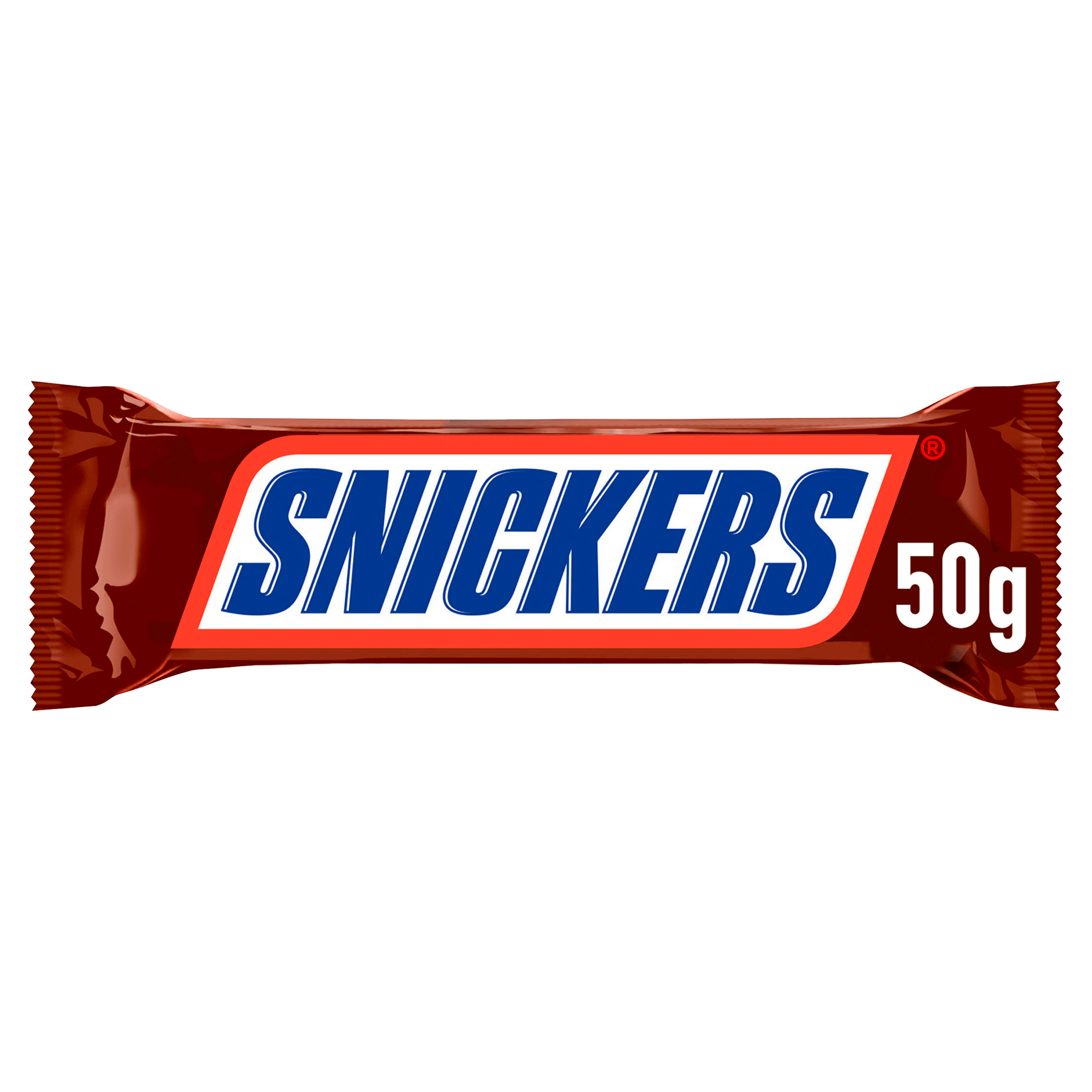 Snickers Melk Chocolade karamel noten single Per Wikkel 50 g