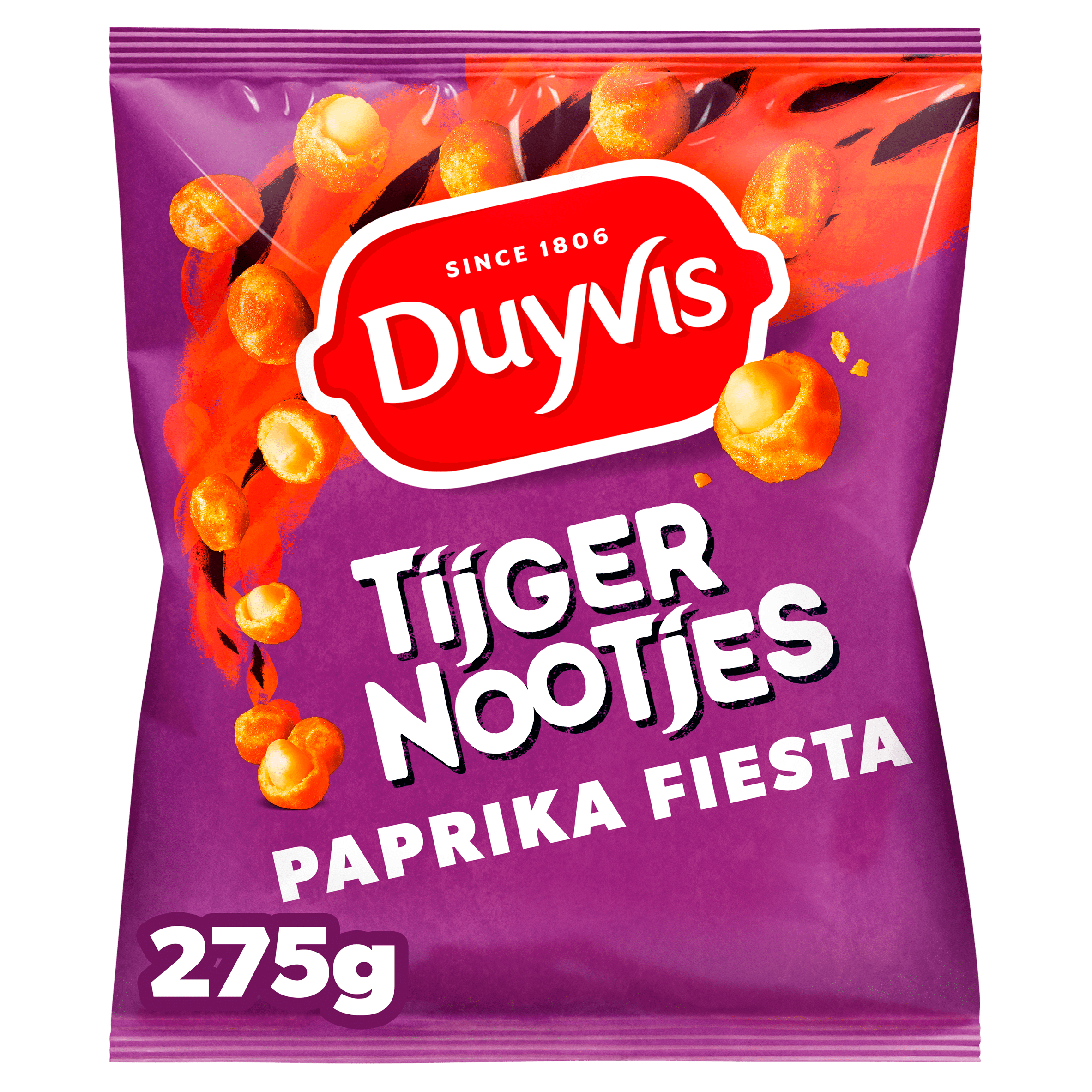 Duyvis Tijgernootjes fiesta paprika Per Zak 275 g