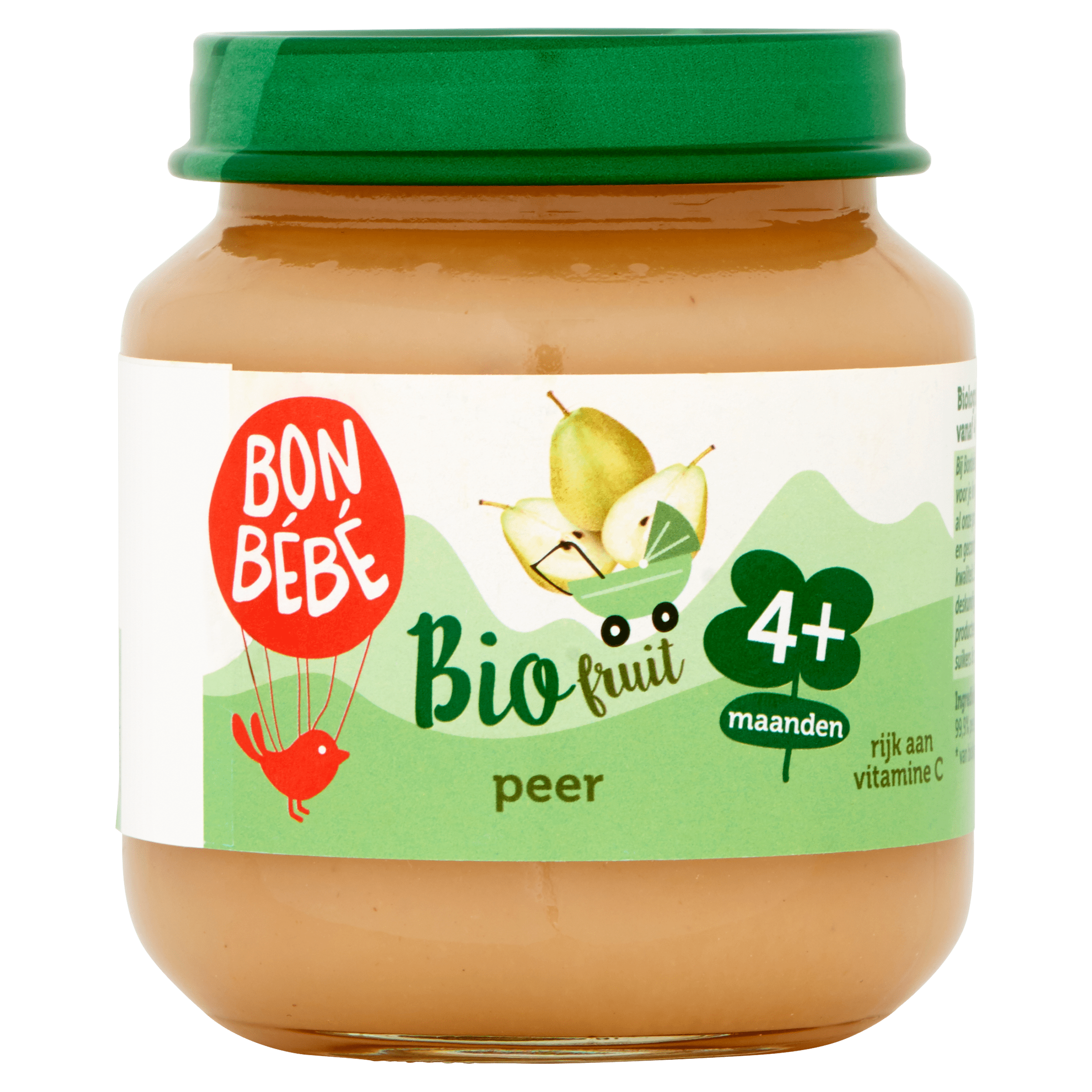 Bonbebe Bio 4mF0402 peer Per Pot 125 g